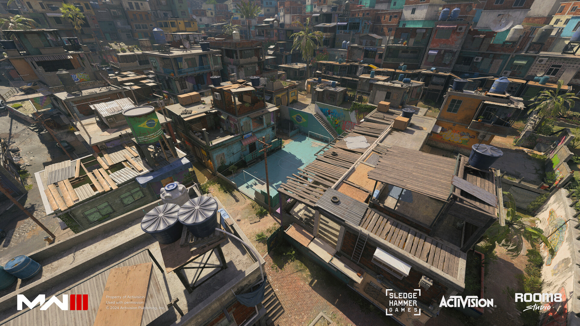 Room 8 Studio - Portfolio - Favela (Call of Duty: Modern Warfare III)
