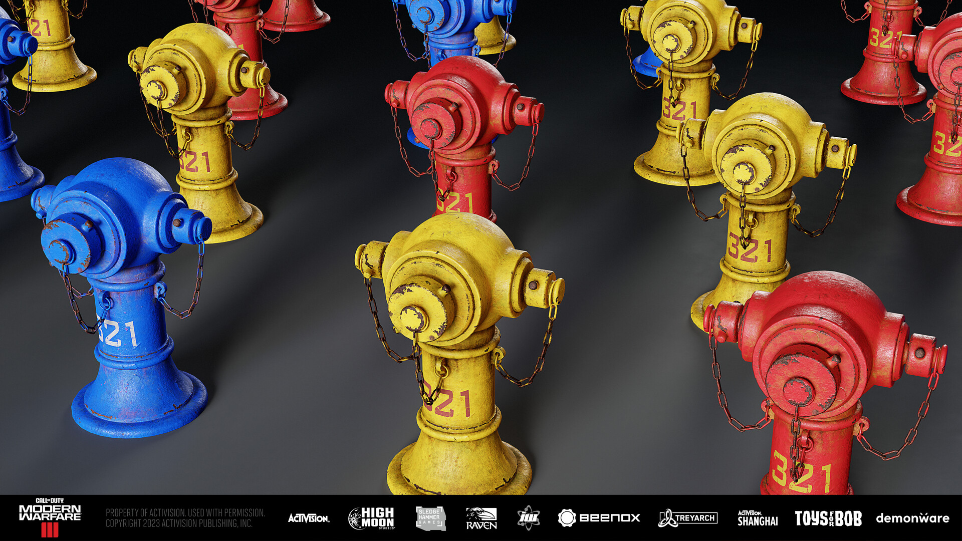 Handy Chevrin - Call of Duty MW3 Fire Hydrant