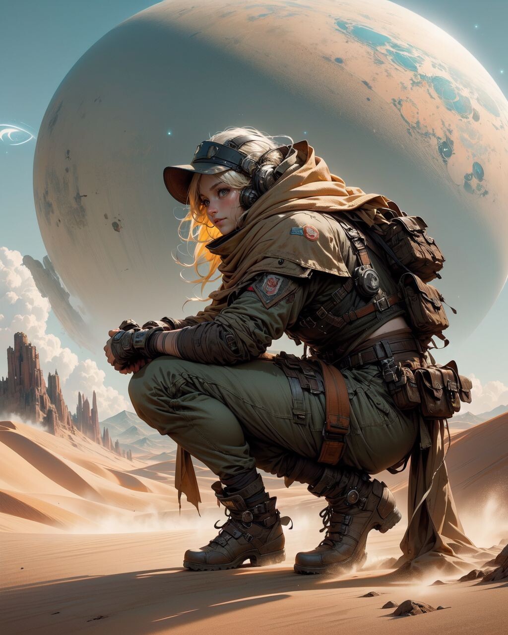 4K Anime Reference Art for Artists and Enthusiasts - 398 Dune Style ...