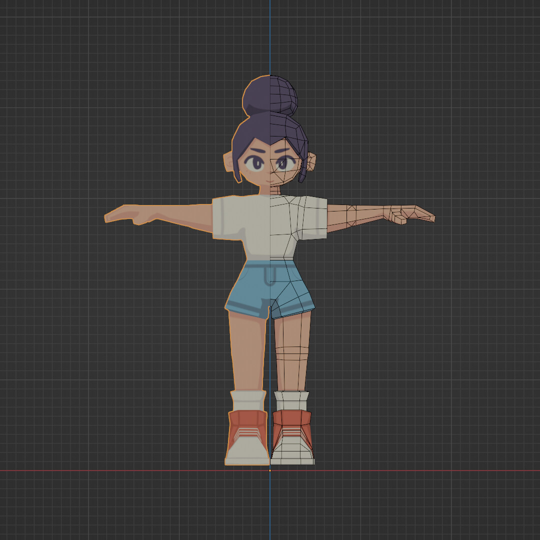 ArtStation - Low Poly Character Stylised