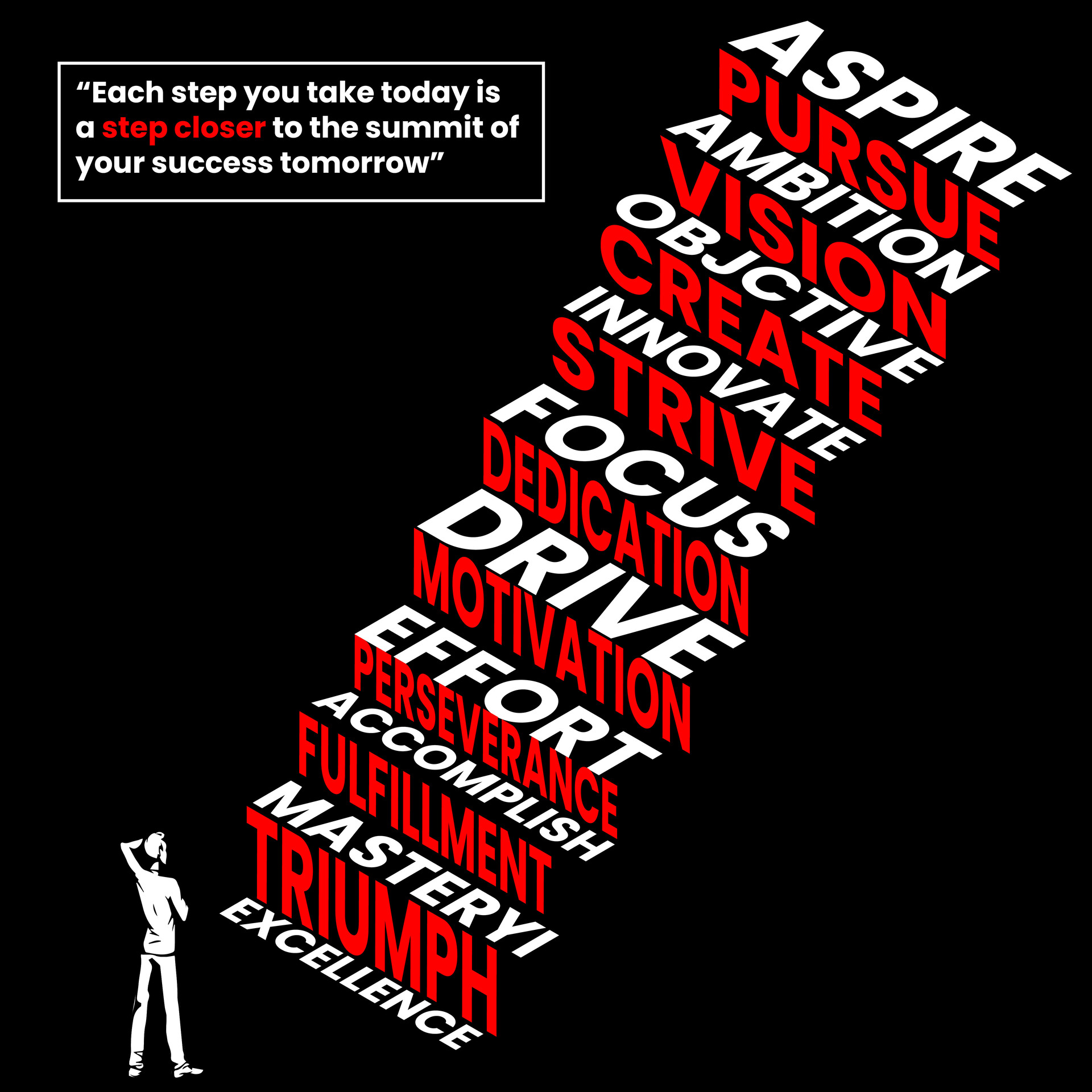 ArtStation - Success Typography Poster | Student Work