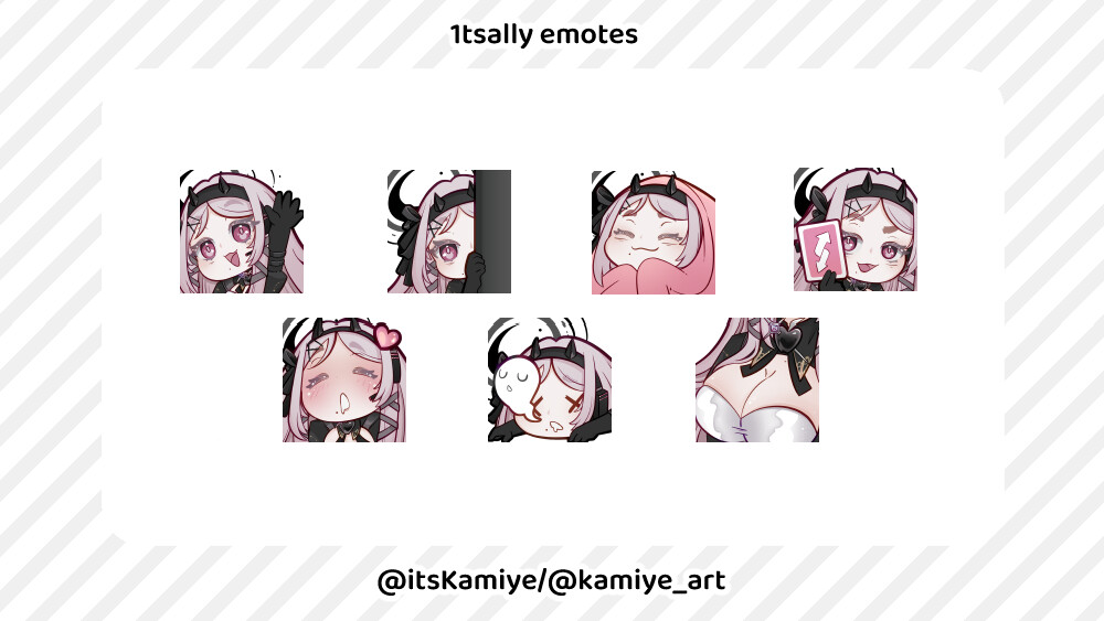 Camille Paquin - VTuber Emotes