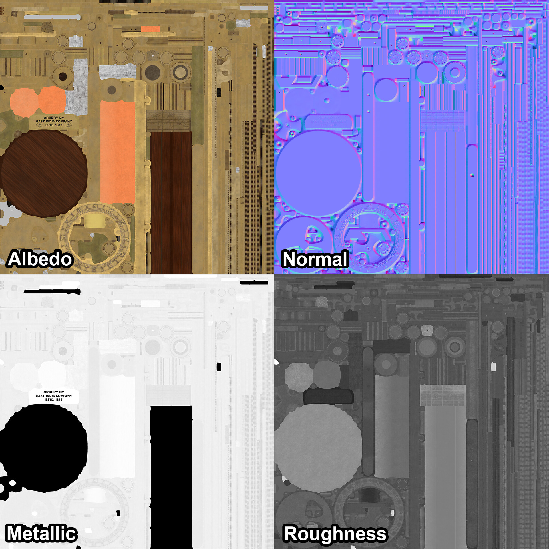 Hoang Huynh - Antique Brass Orrery