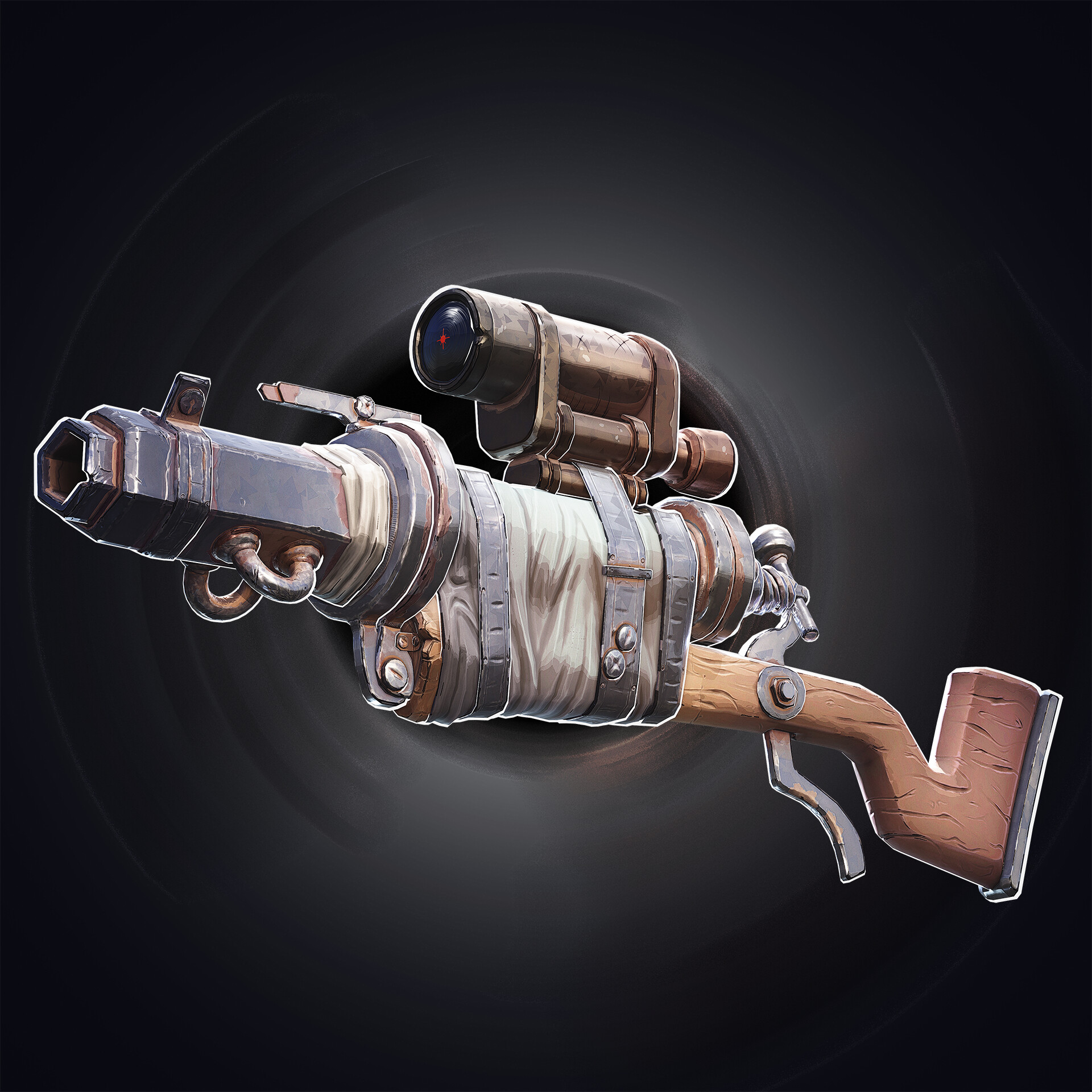 ArtStation - Stylized Weapon Breakdown