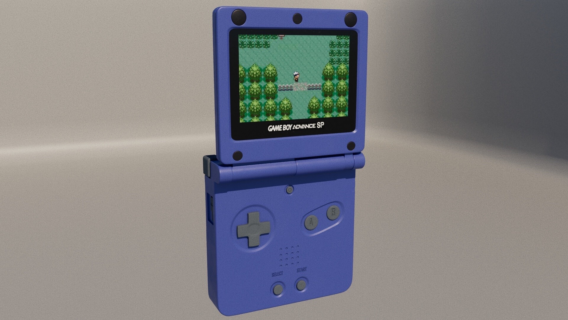 ArtStation - Gameboy advanced SP
