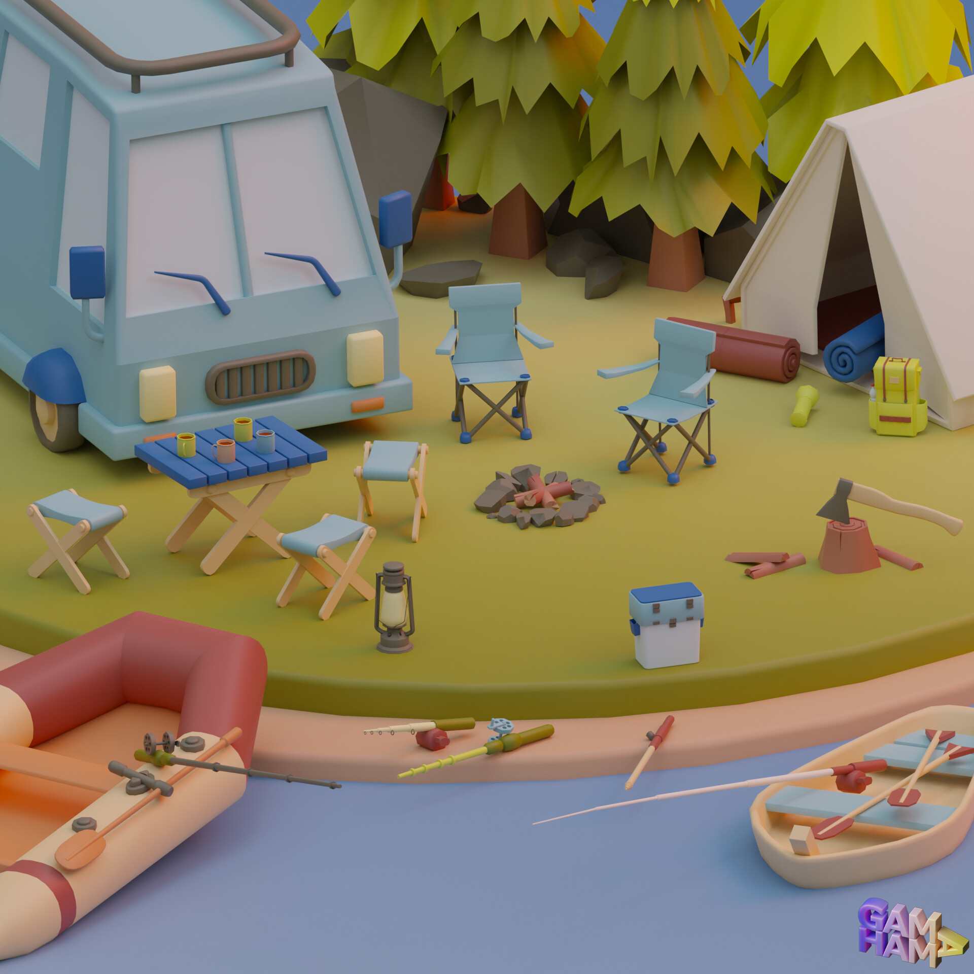 ArtStation - Camping