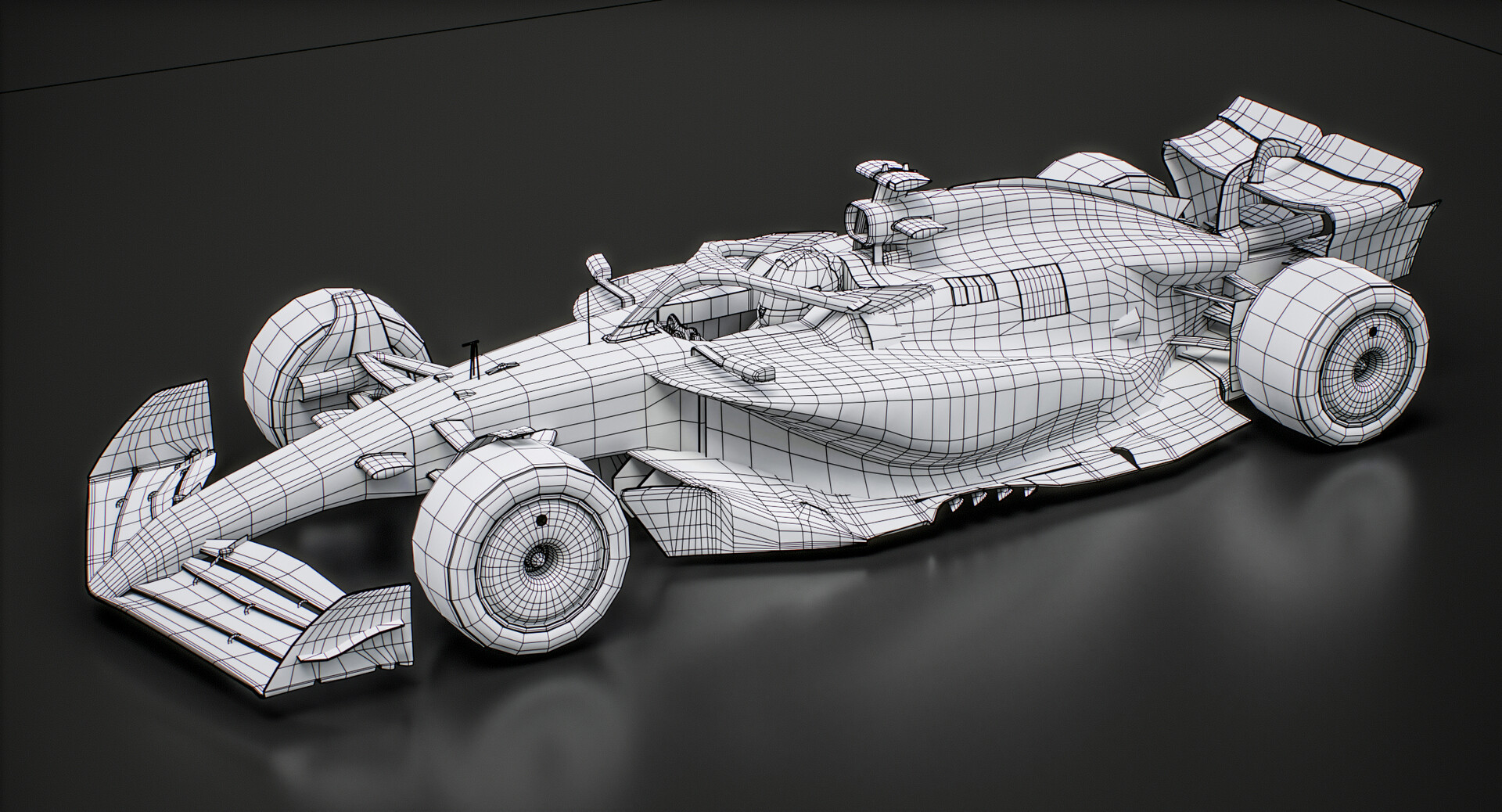 OpticalDreamSoft - Red Bull Formula 1 2024 Updated F1 Race Car PBR 3D model