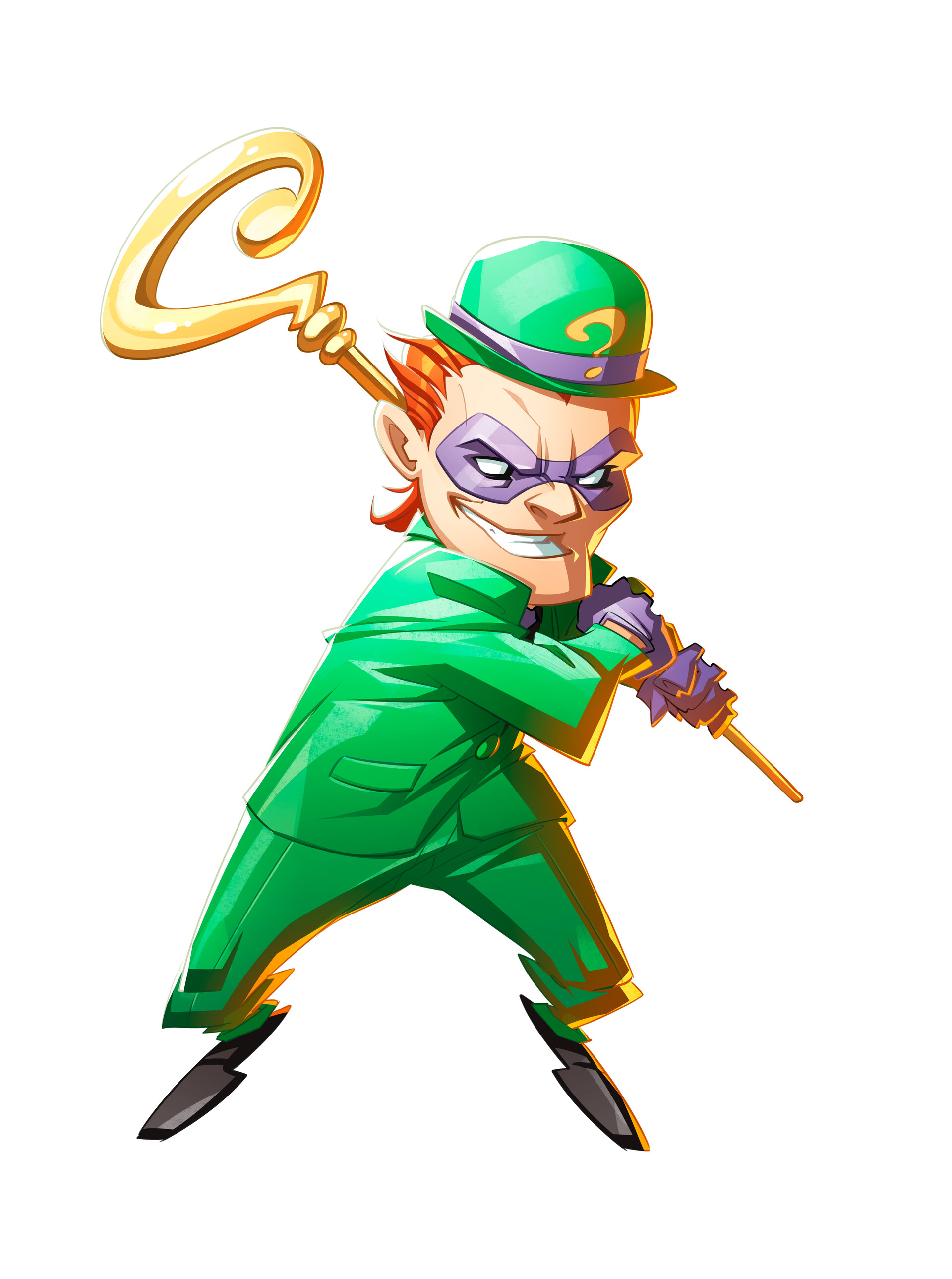 ArtStation - DC Super Heroes United: The Riddler