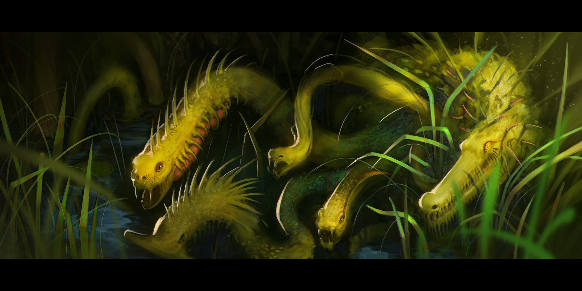 ArtStation - Tricky Serpents