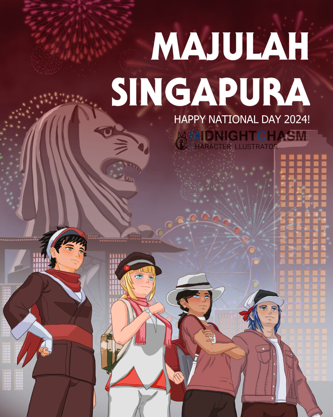 MidnightChasm - Happy National Day, Singapore! (2024)