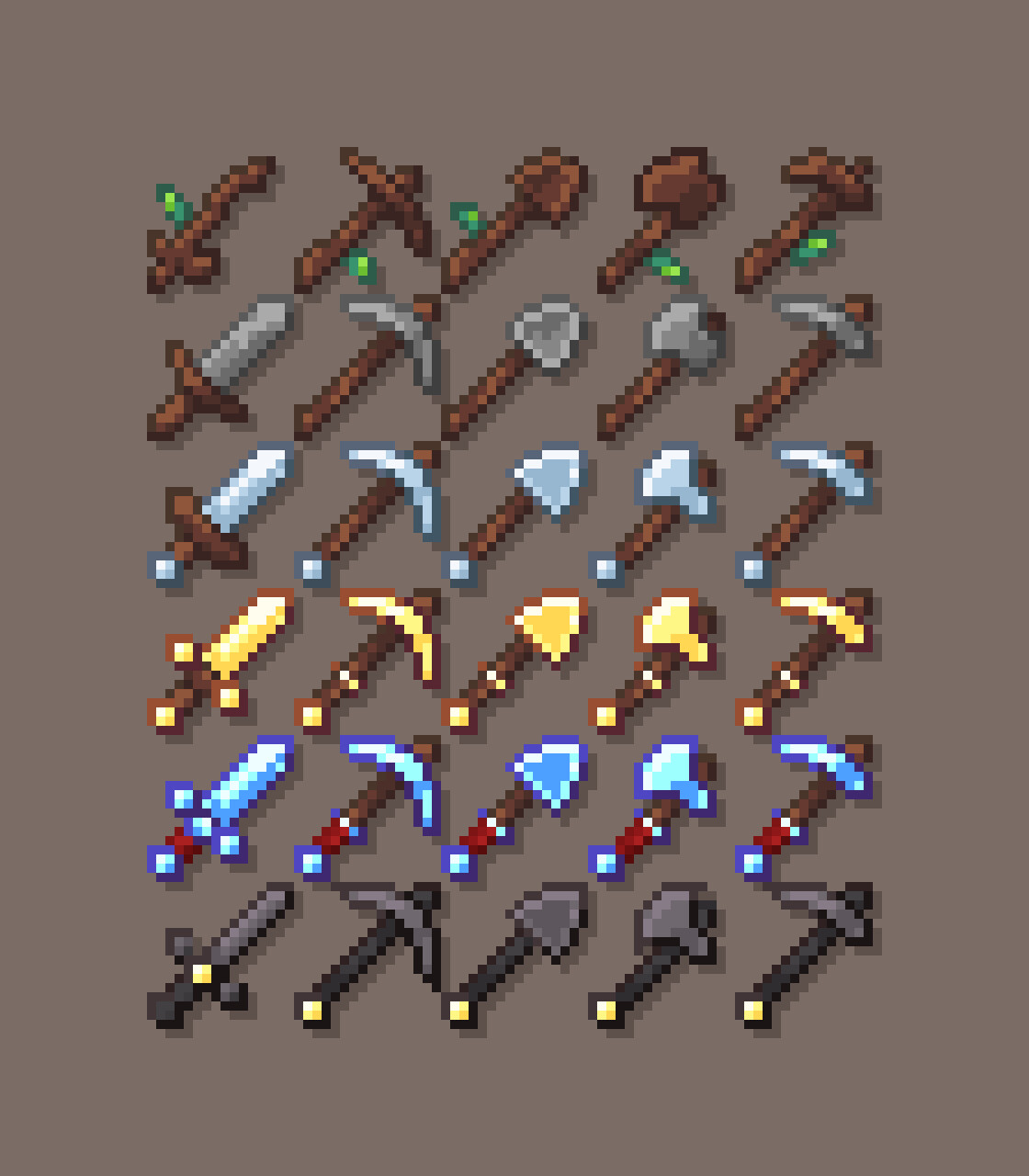 ArtStation - Minecraft tools