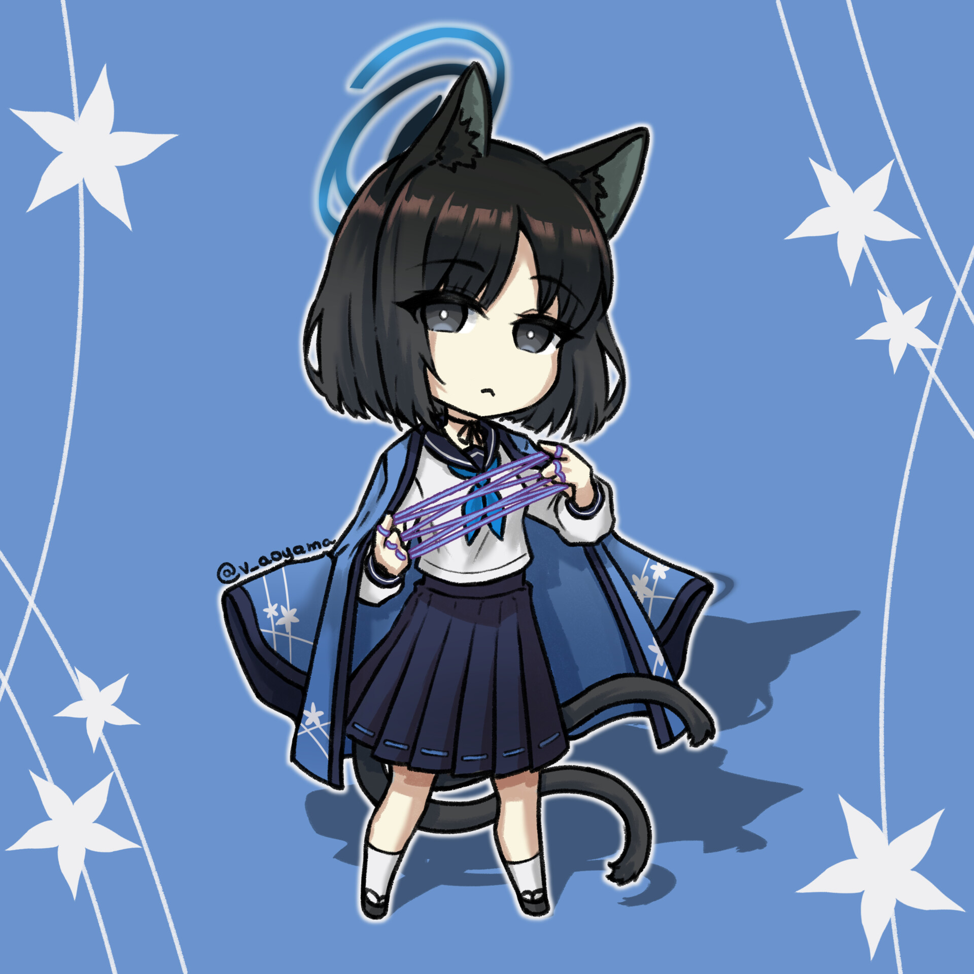 V.Aoyama - Kikyou (Blue Archive)