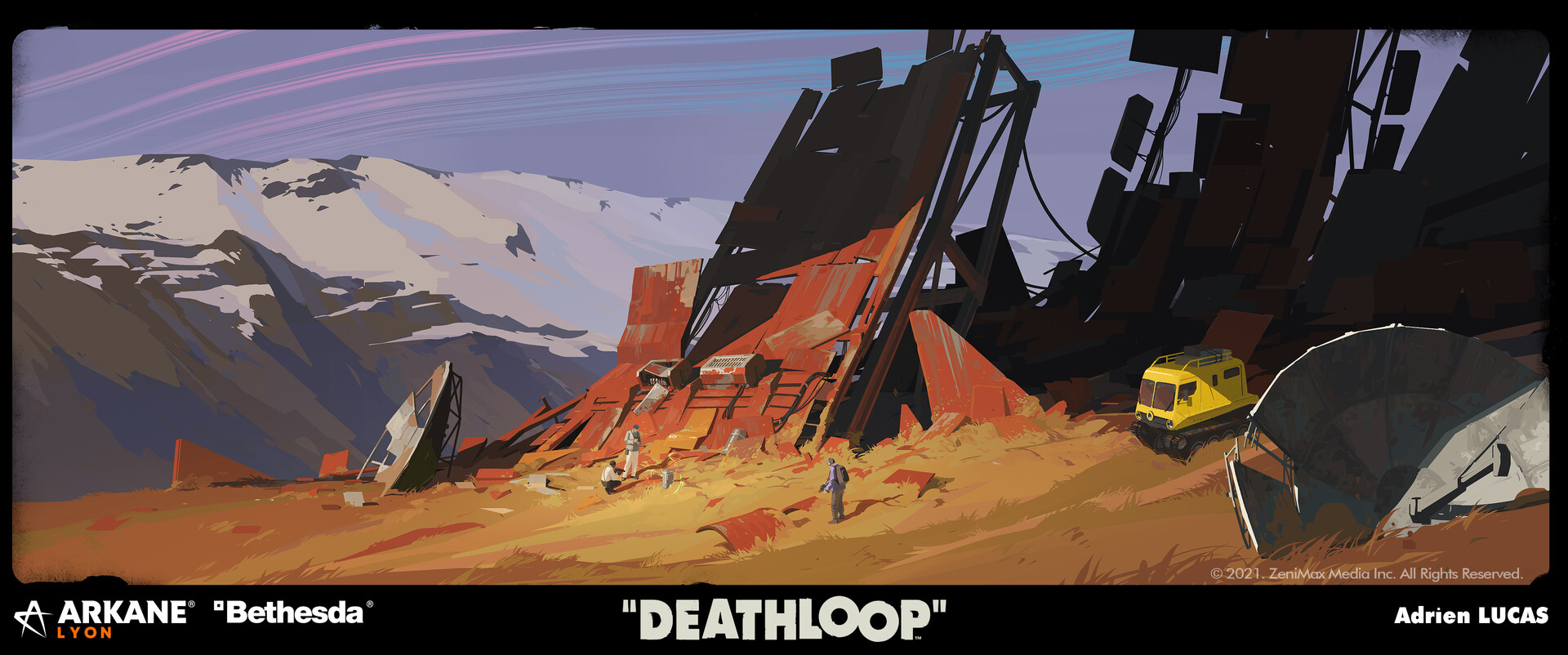 ArtStation - Arkane Studios "Deathloop" Artbook #2