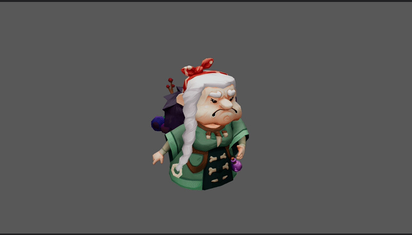 ArtStation - 3D game animations (NPC)