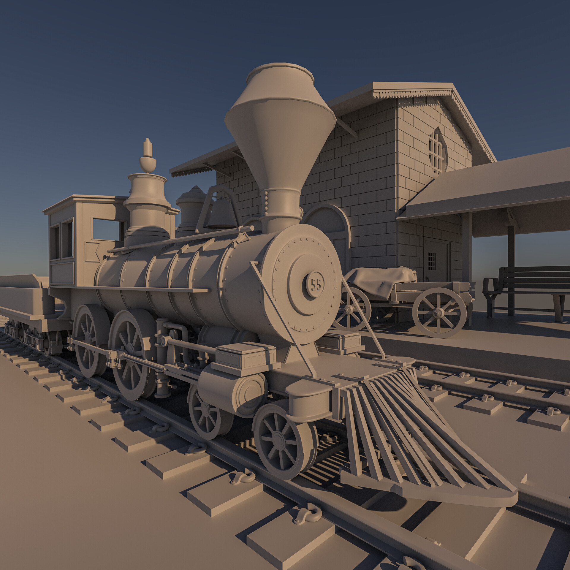 ArtStation - Locomotive