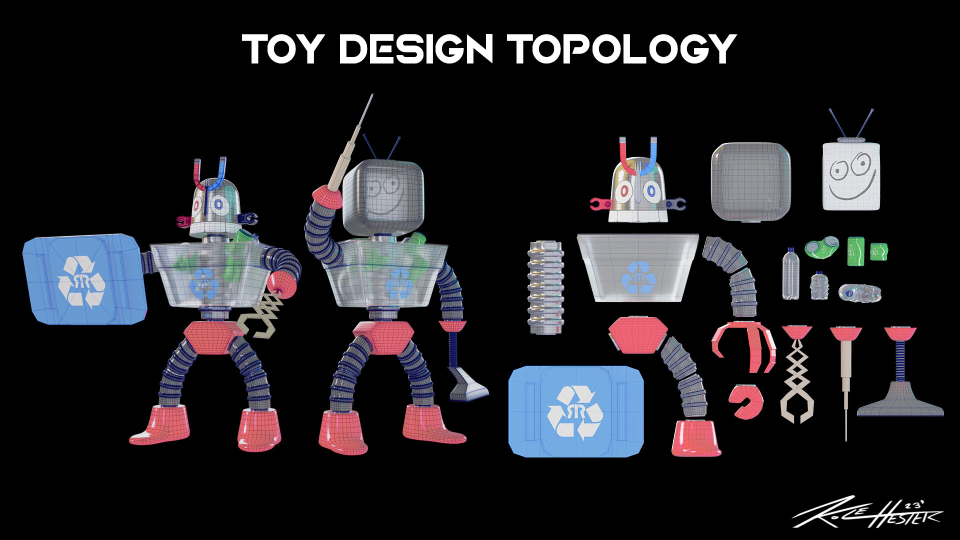 Kole Hester - Recyclable Roy - Toy Design (2023-2024)