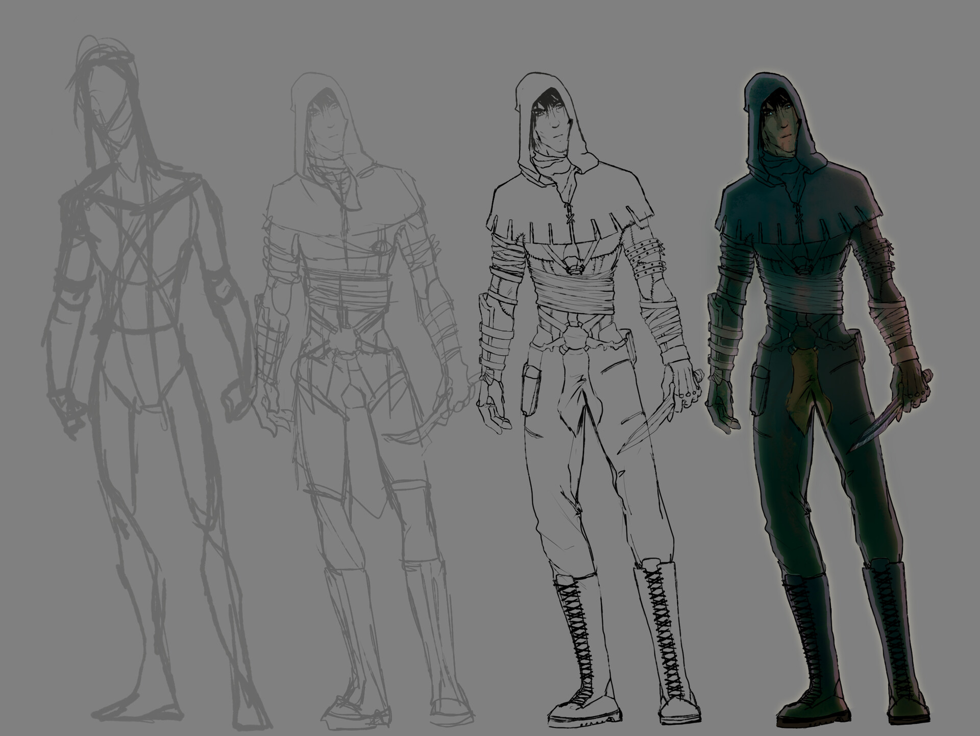 ArtStation - Proyect Soldier X4-007 (Cex) and Erin Black Wood [METALOCITY]