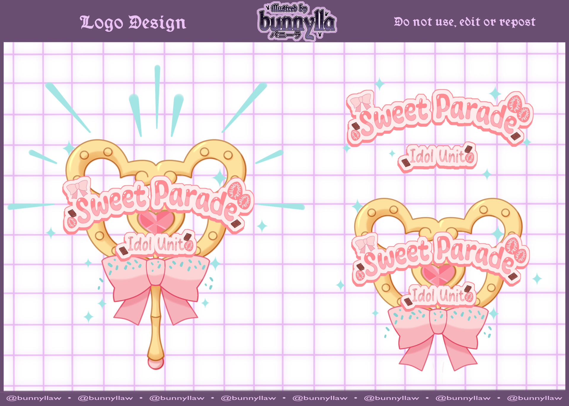 ArtStation - Sweet Parade - Logo