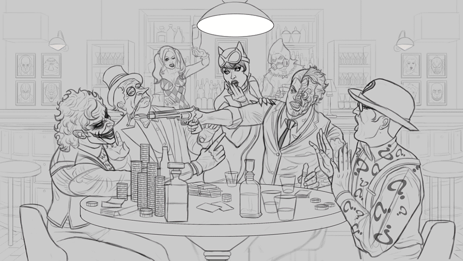 underworld coloring pages