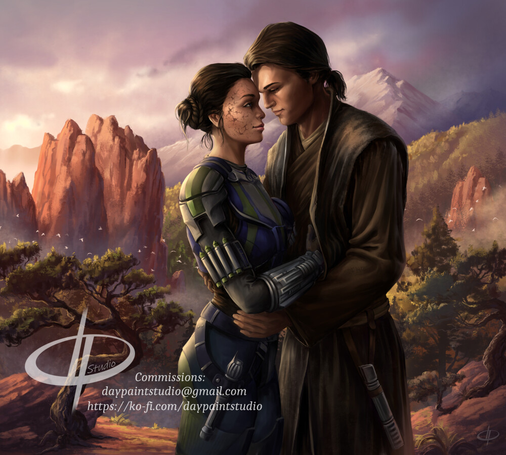 ArtStation - Mandalorian and Jedi