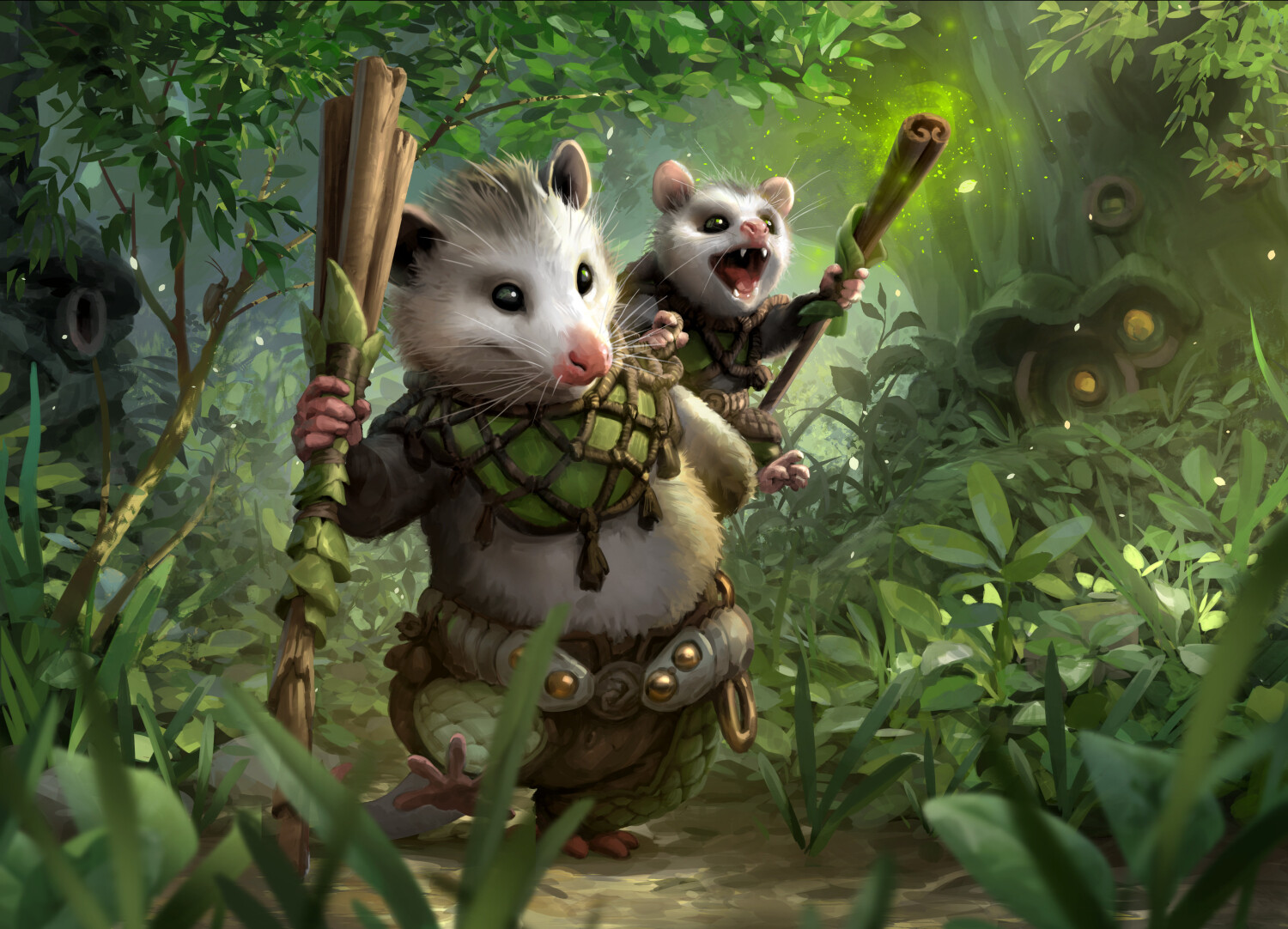 ArtStation - MtG Bloomburrow: Tender Wildguide