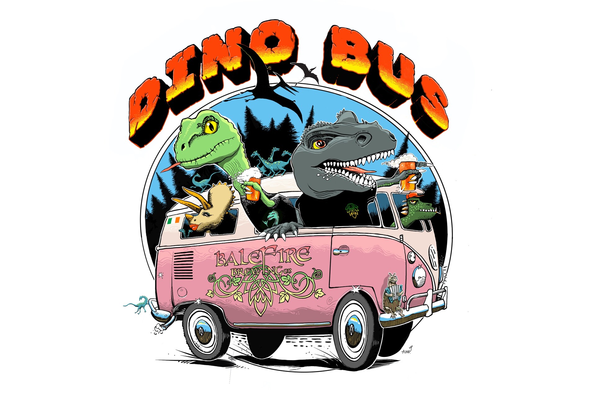 ArtStation - Dino Bus