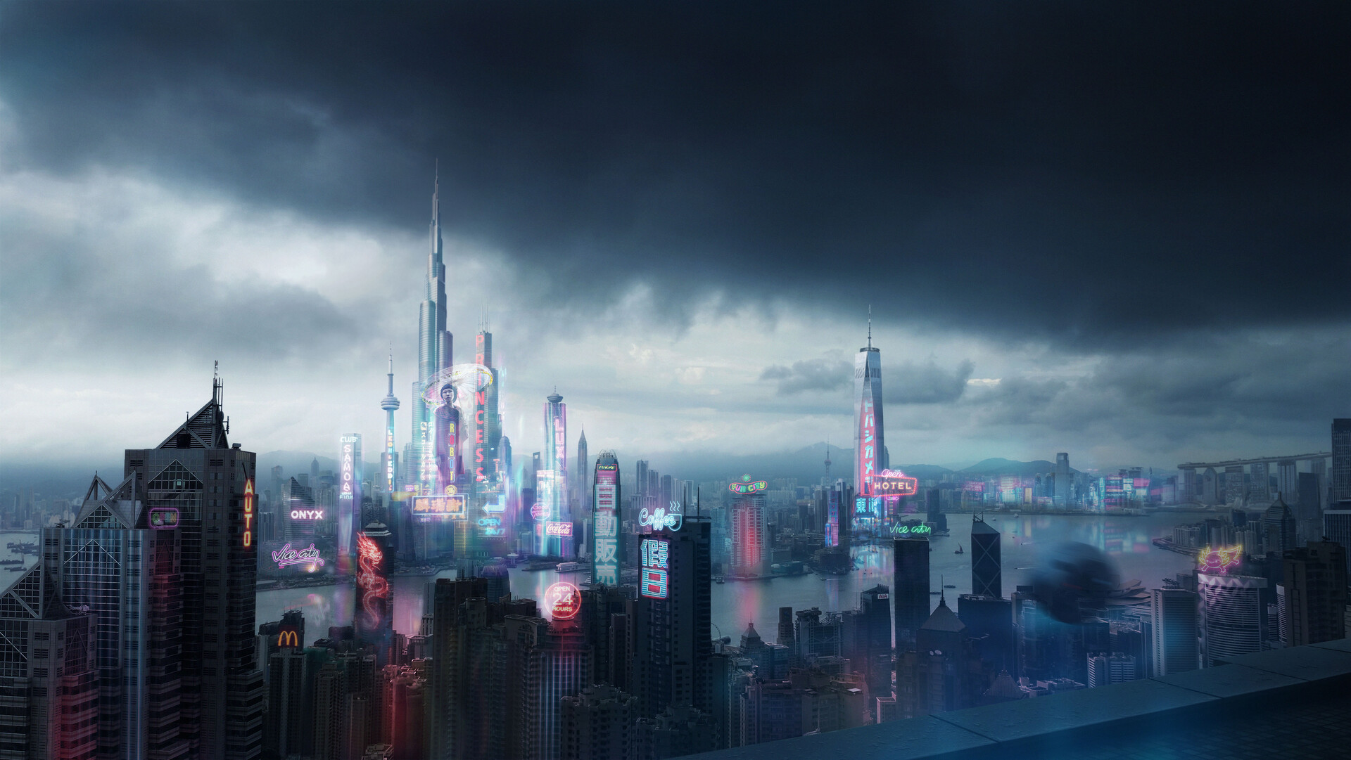 ArtStation - Neon City