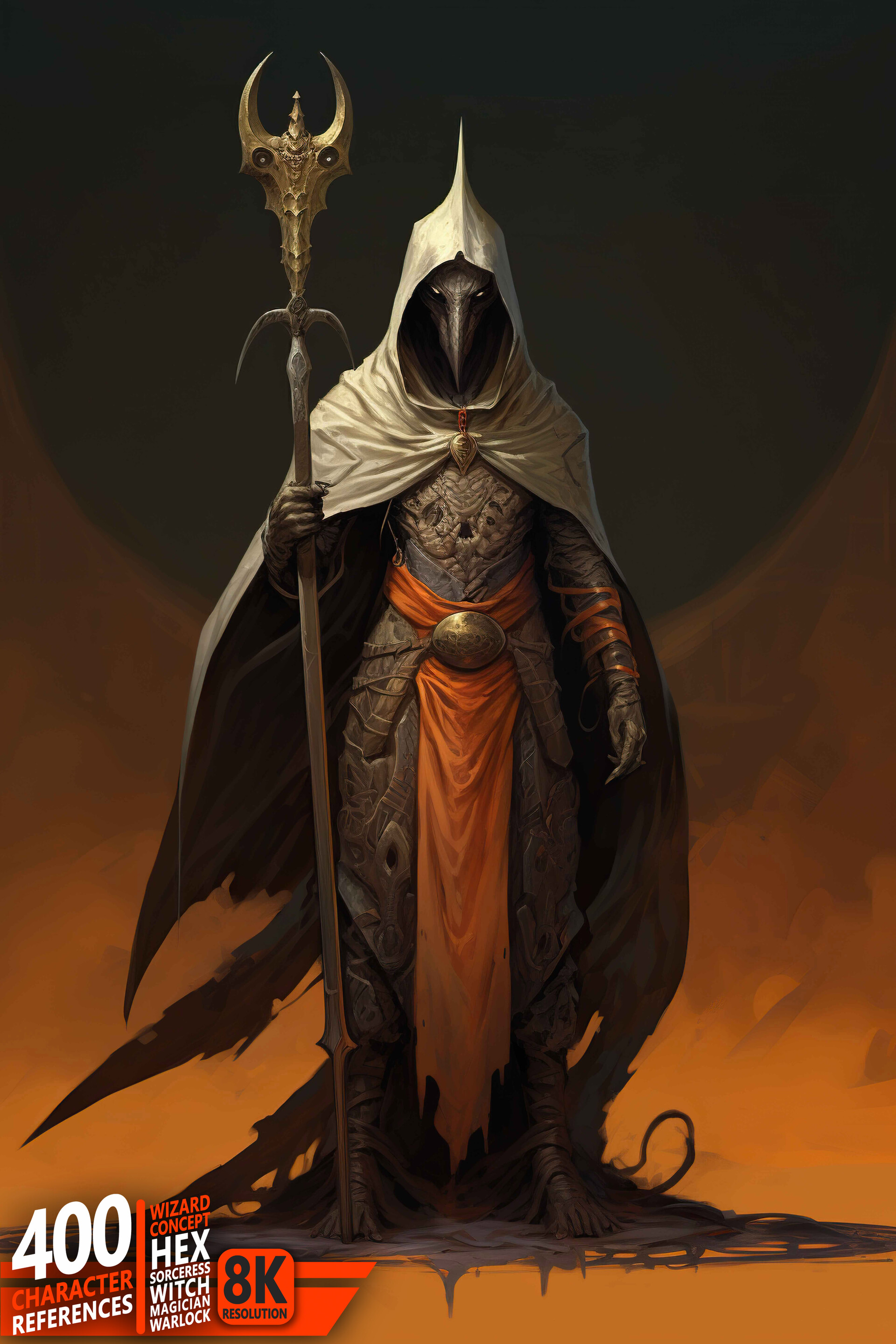 ArtStation - 400 Wizard Concept-Hex-Soecerer-Witch-Magician-Warlock ...