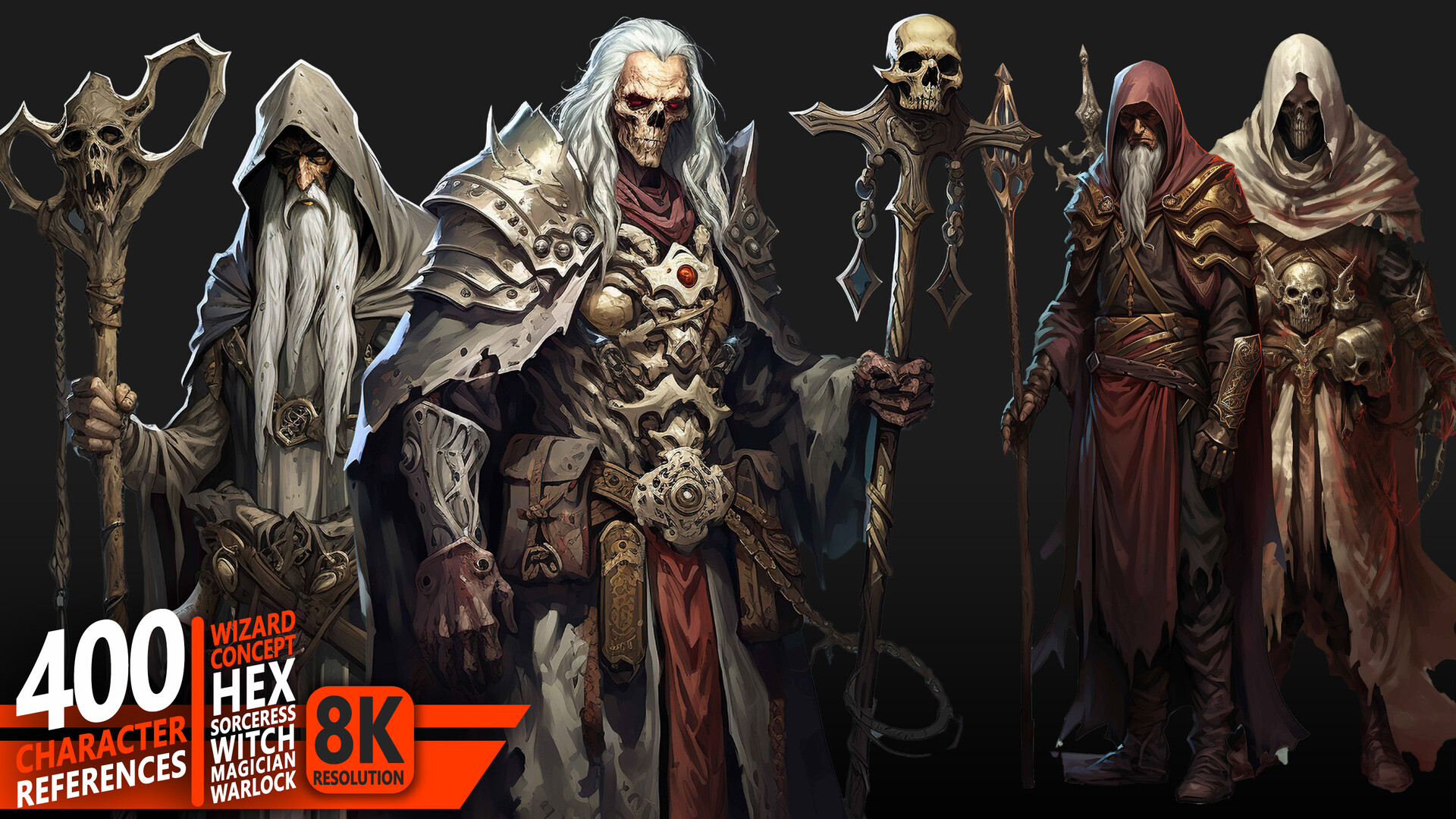 DreamWork | Studio - 400 Wizard Concept-Hex-Soecerer-Witch-Magician ...