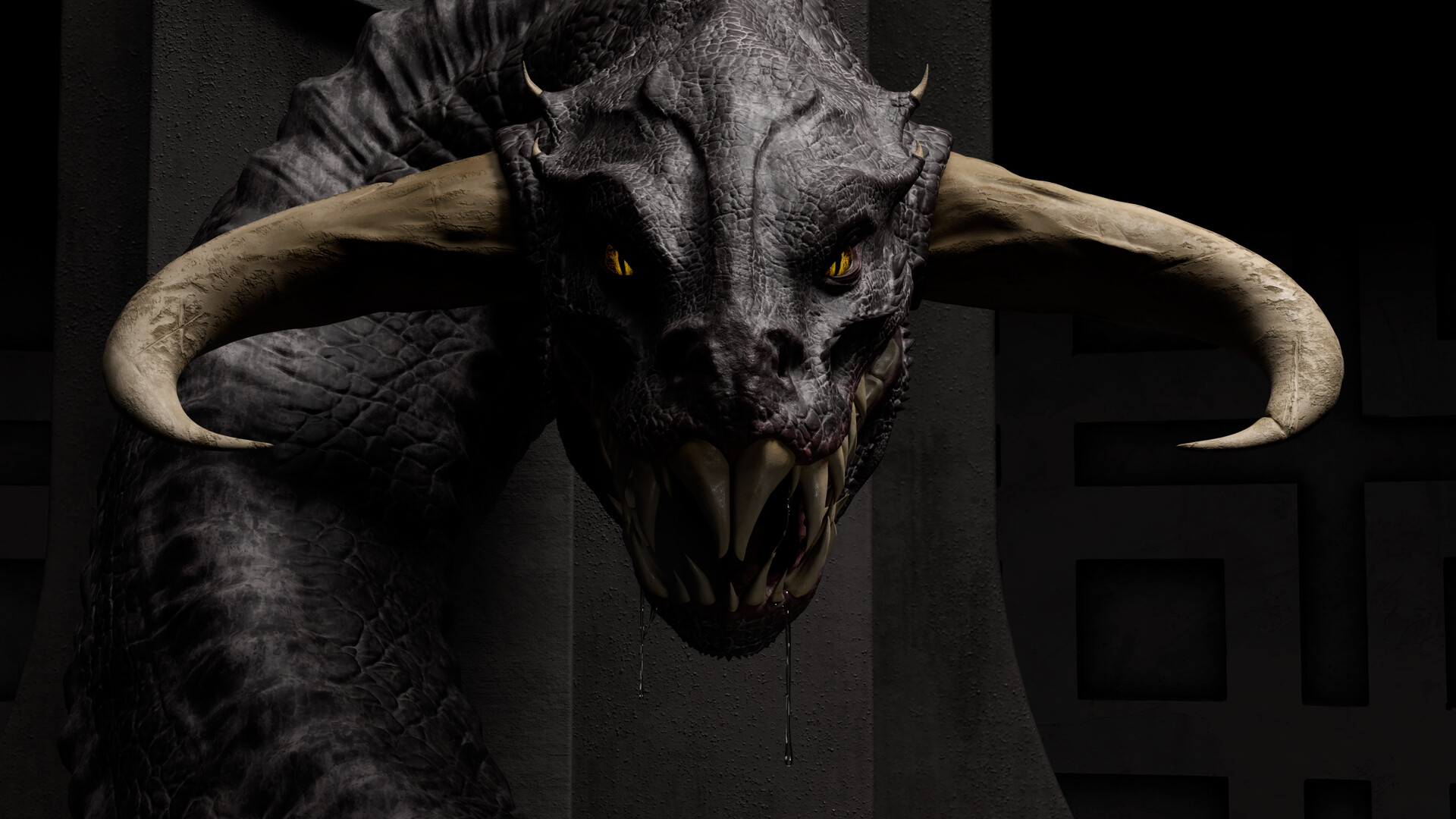 DAVID BROSSARD - Basilisk Concept Creature