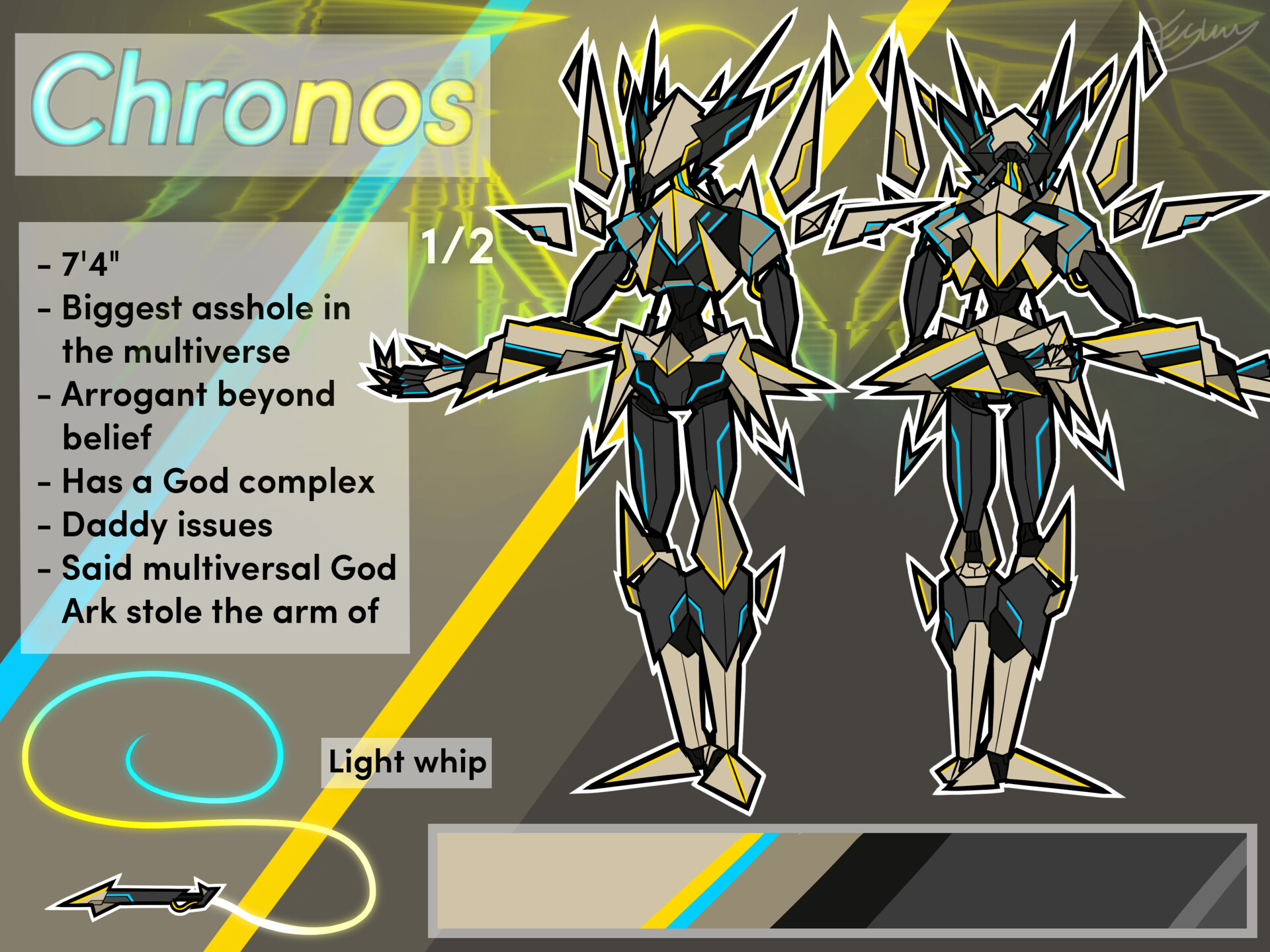 ArtStation - Chronos Ref Sheet