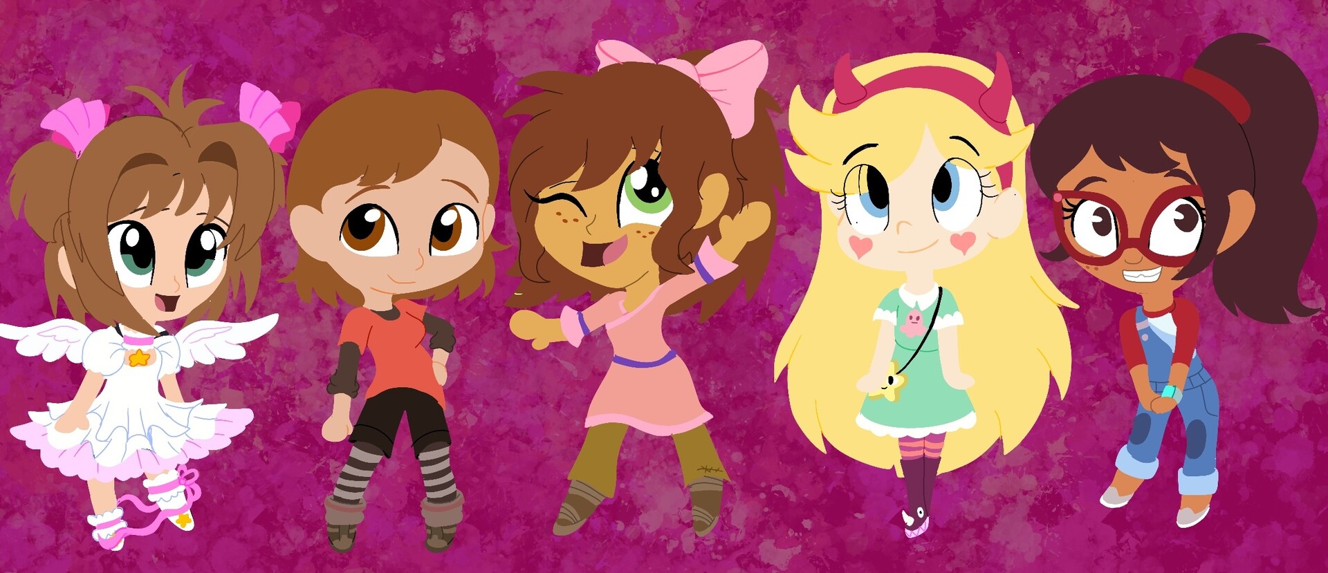 ArtStation - Chibi Gorls