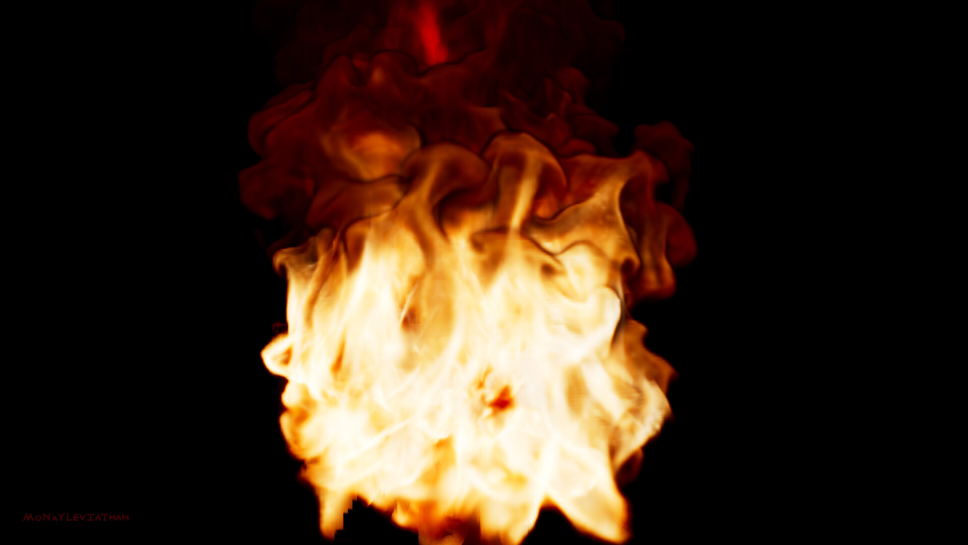 Monay Leviathan - Realistic Dynamic Fire Render