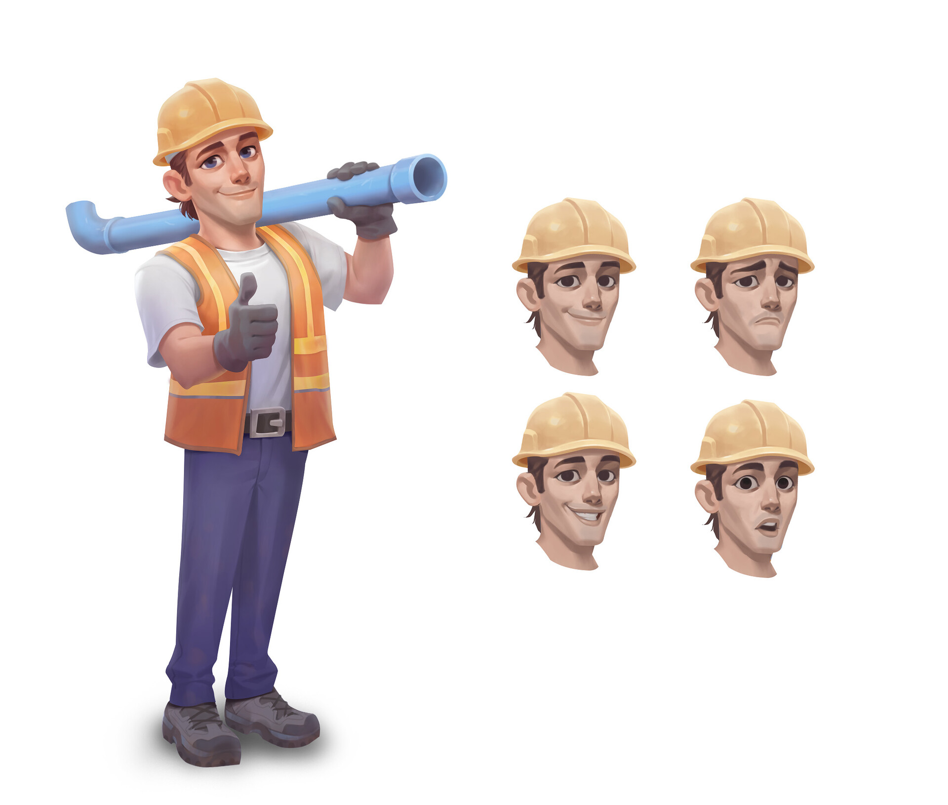 ArtStation - pipe worker