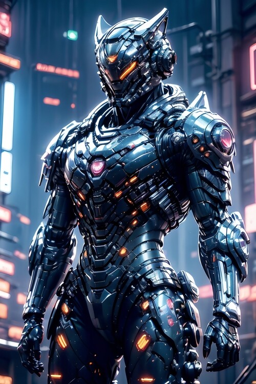 ArtStation - Cyberpunk Robot