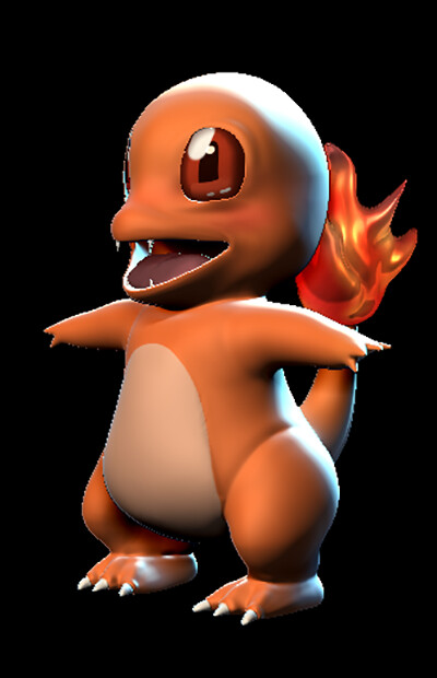 ArtStation - Charmander Character