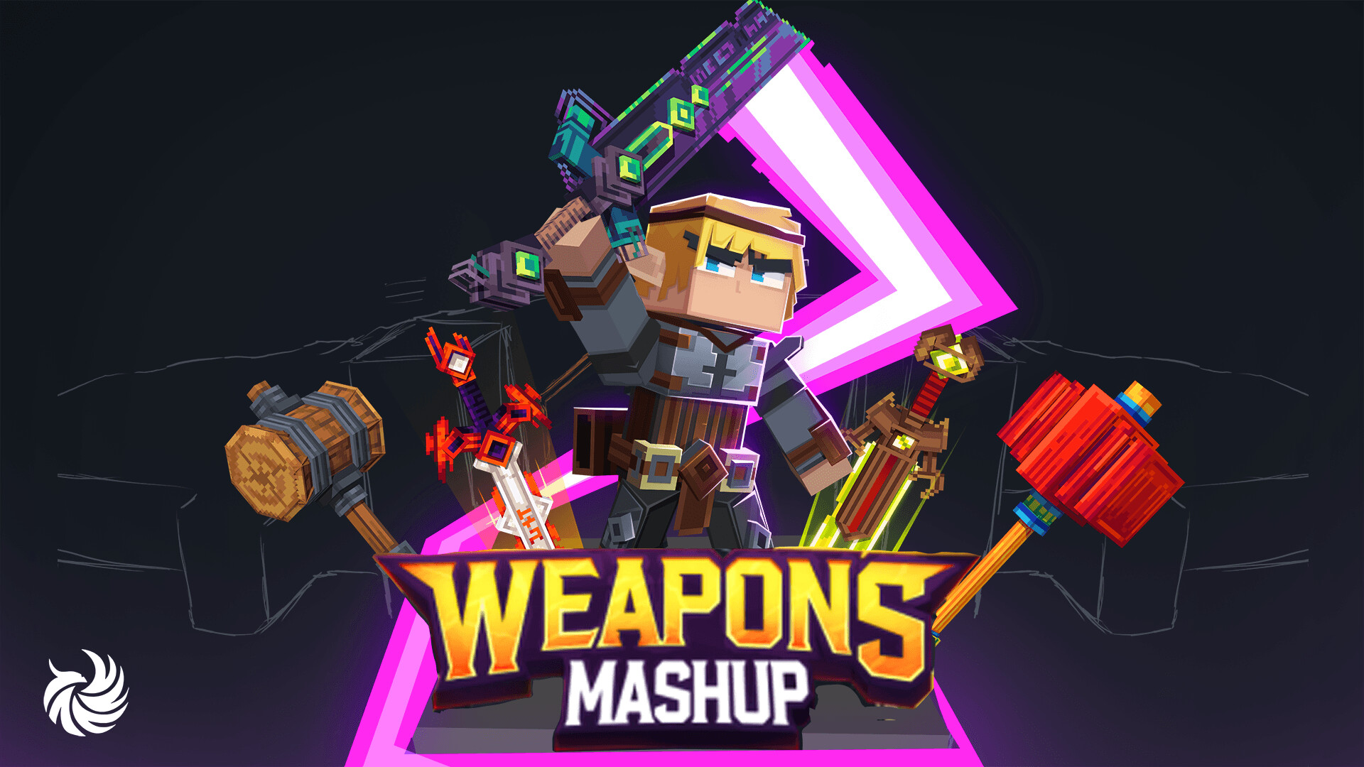 Wor - Weapons Mashup Key Art - Mythicus Studios
