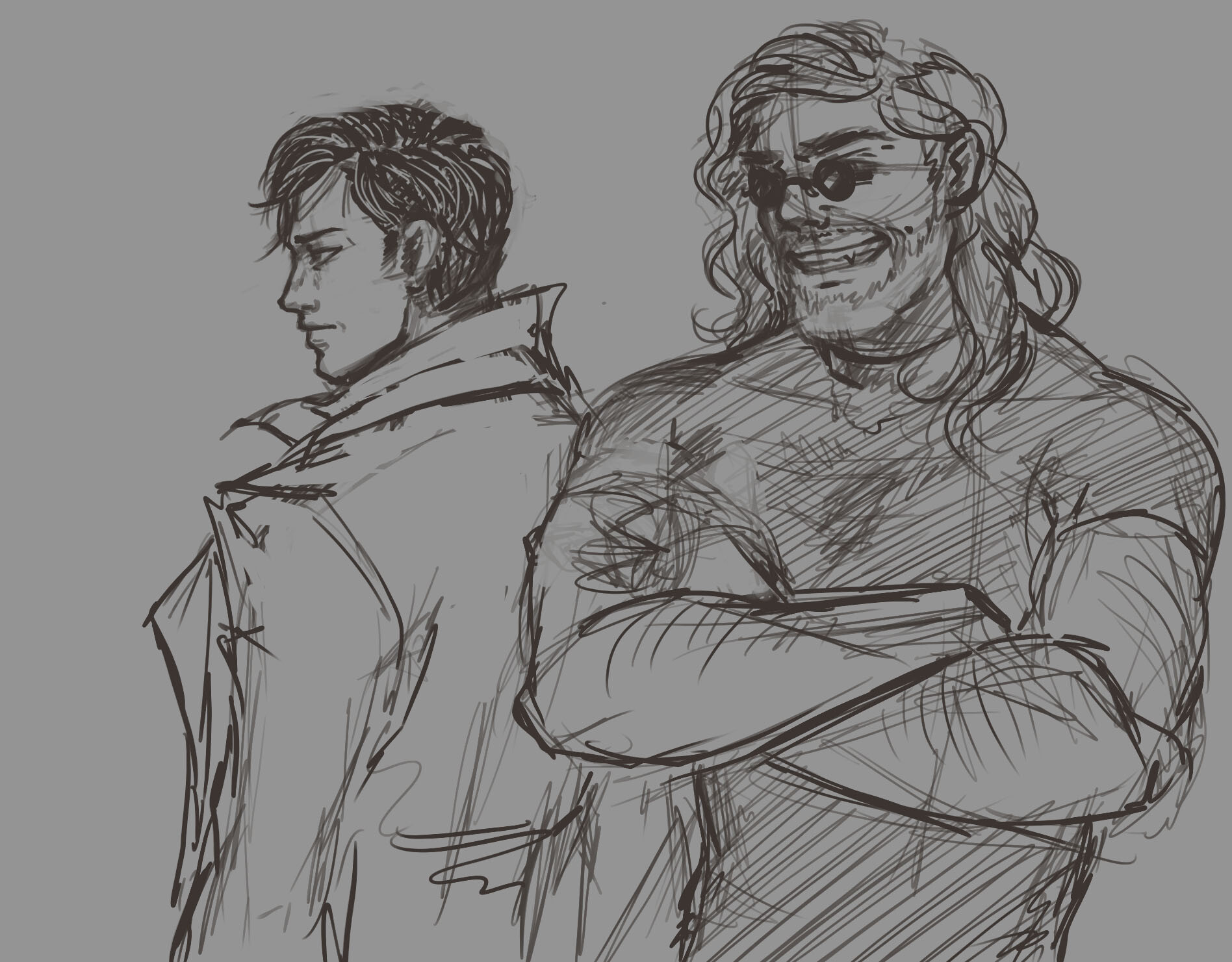 ArtStation - Two demon singers