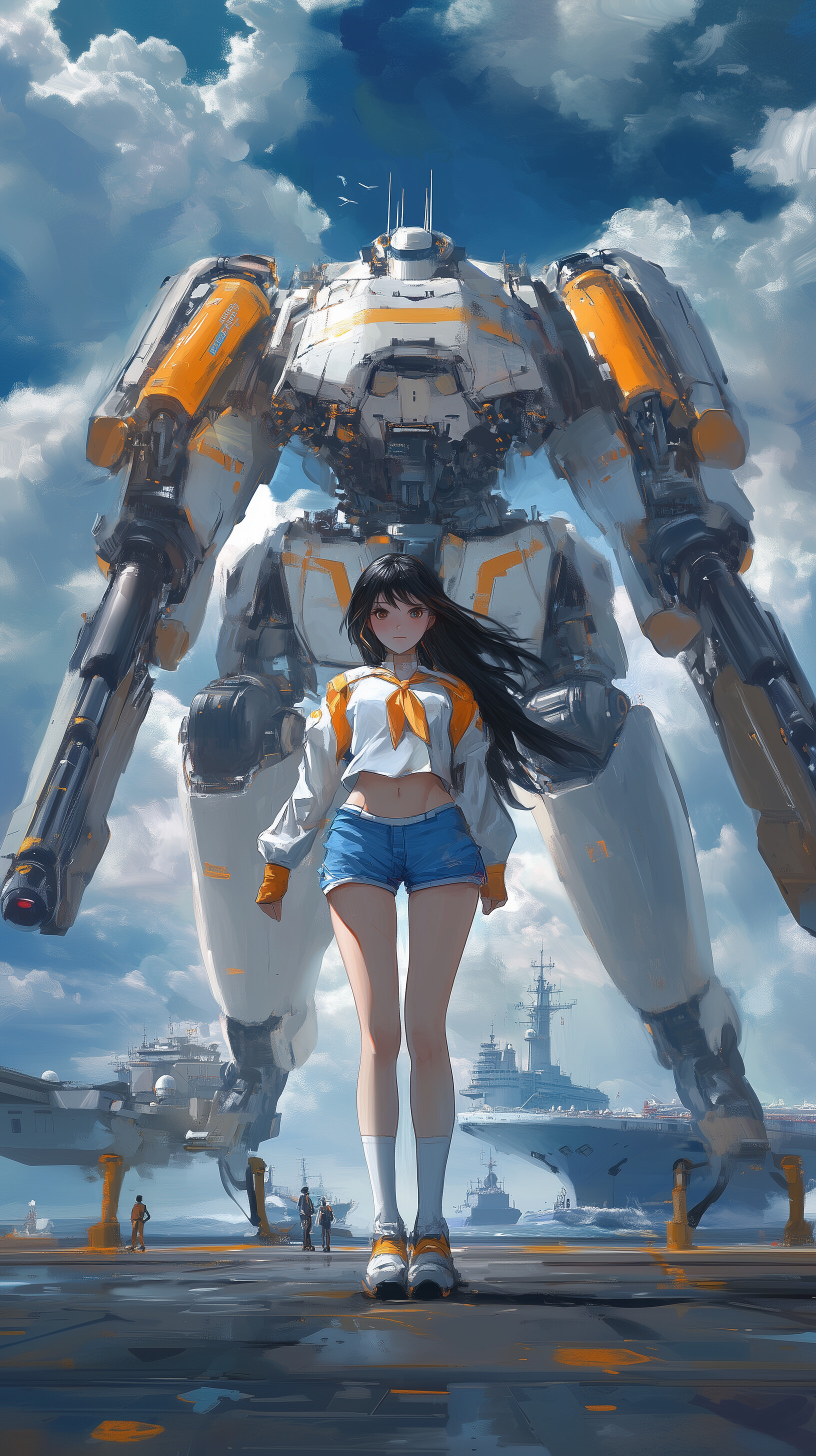 ArtStation - Girls and RoboCop