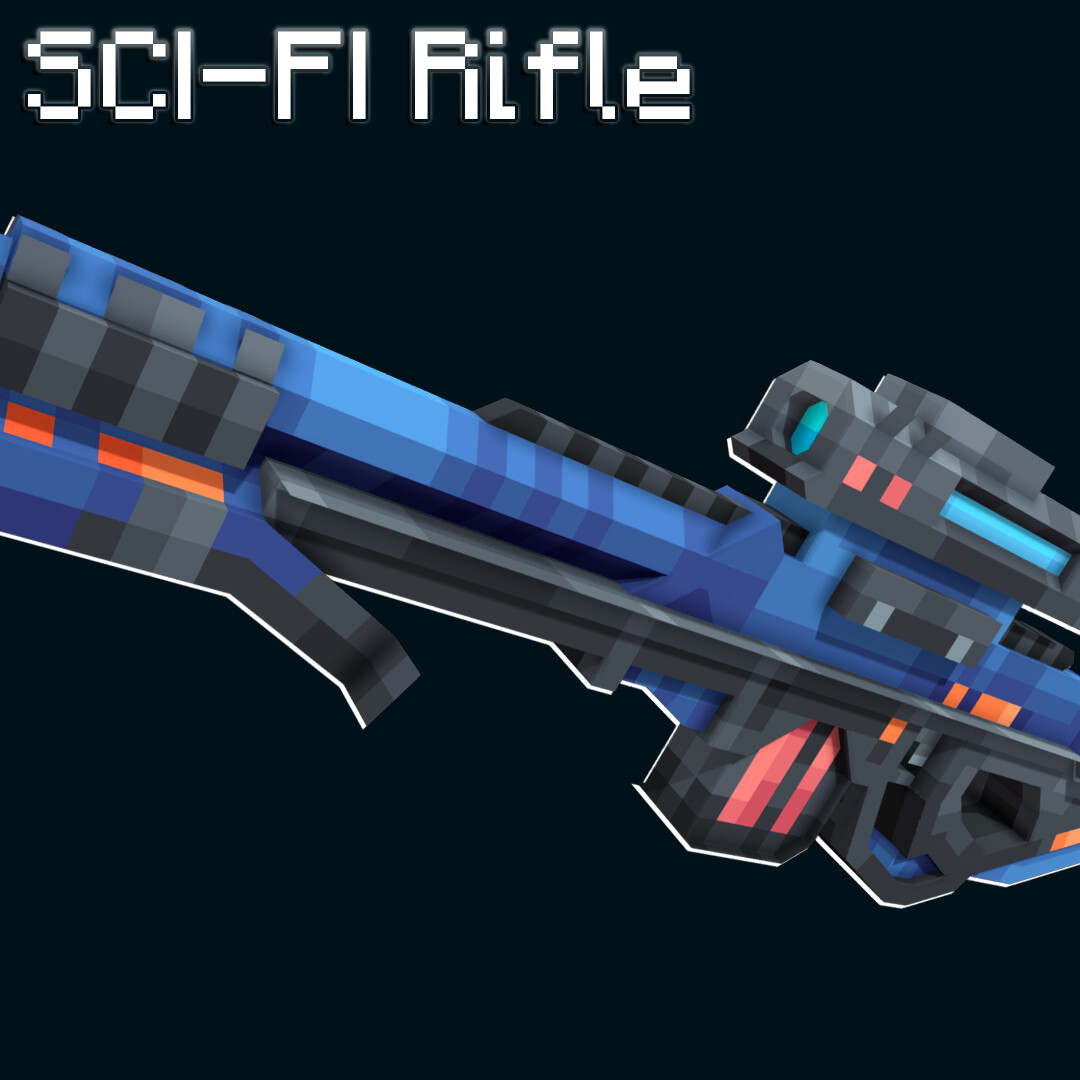 ArtStation - SCI-FI Rifle