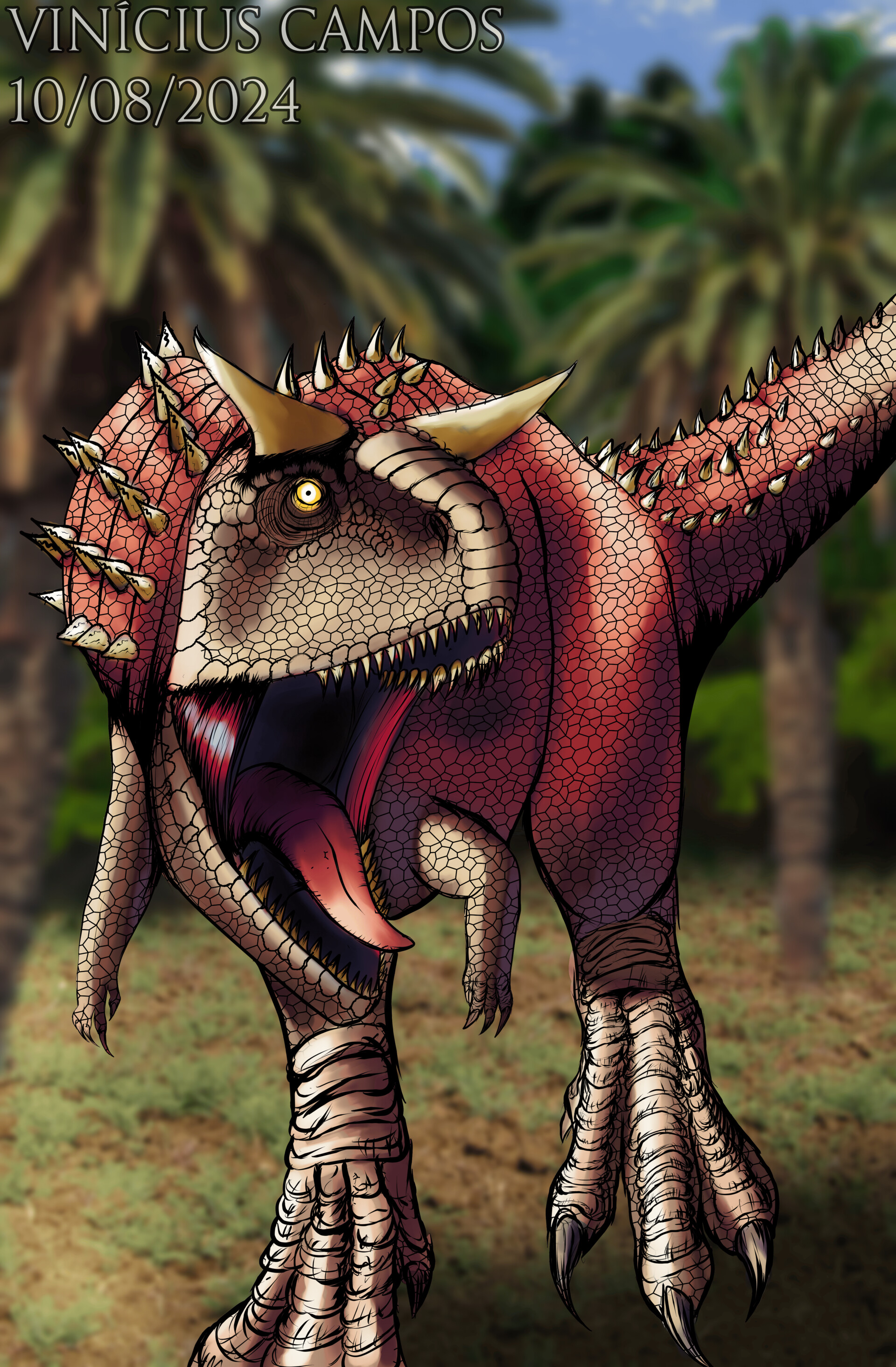 ArtStation - Disney Carnotaurus