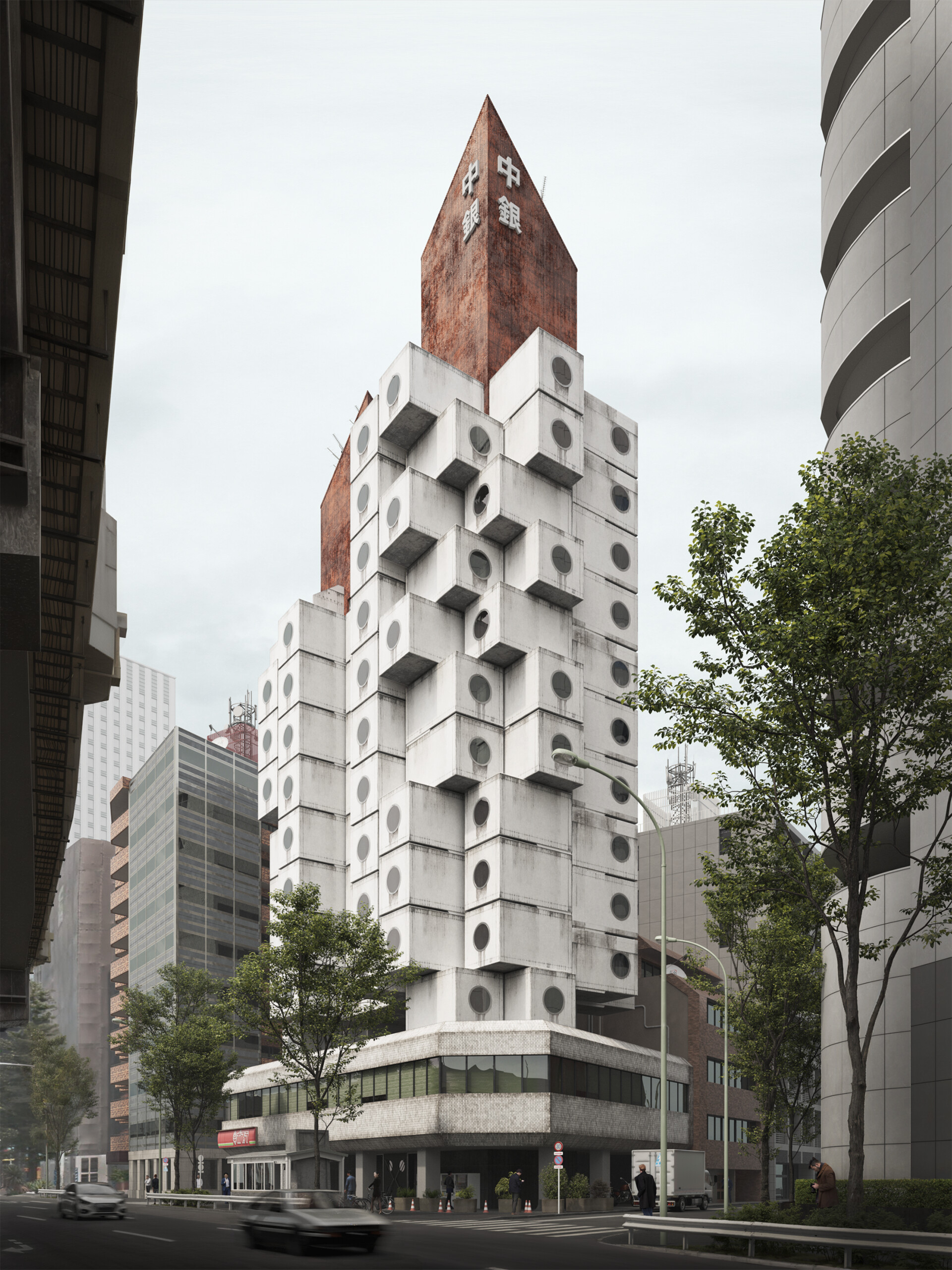 ArtStation - NAKAGIN CAPSULE TOWER