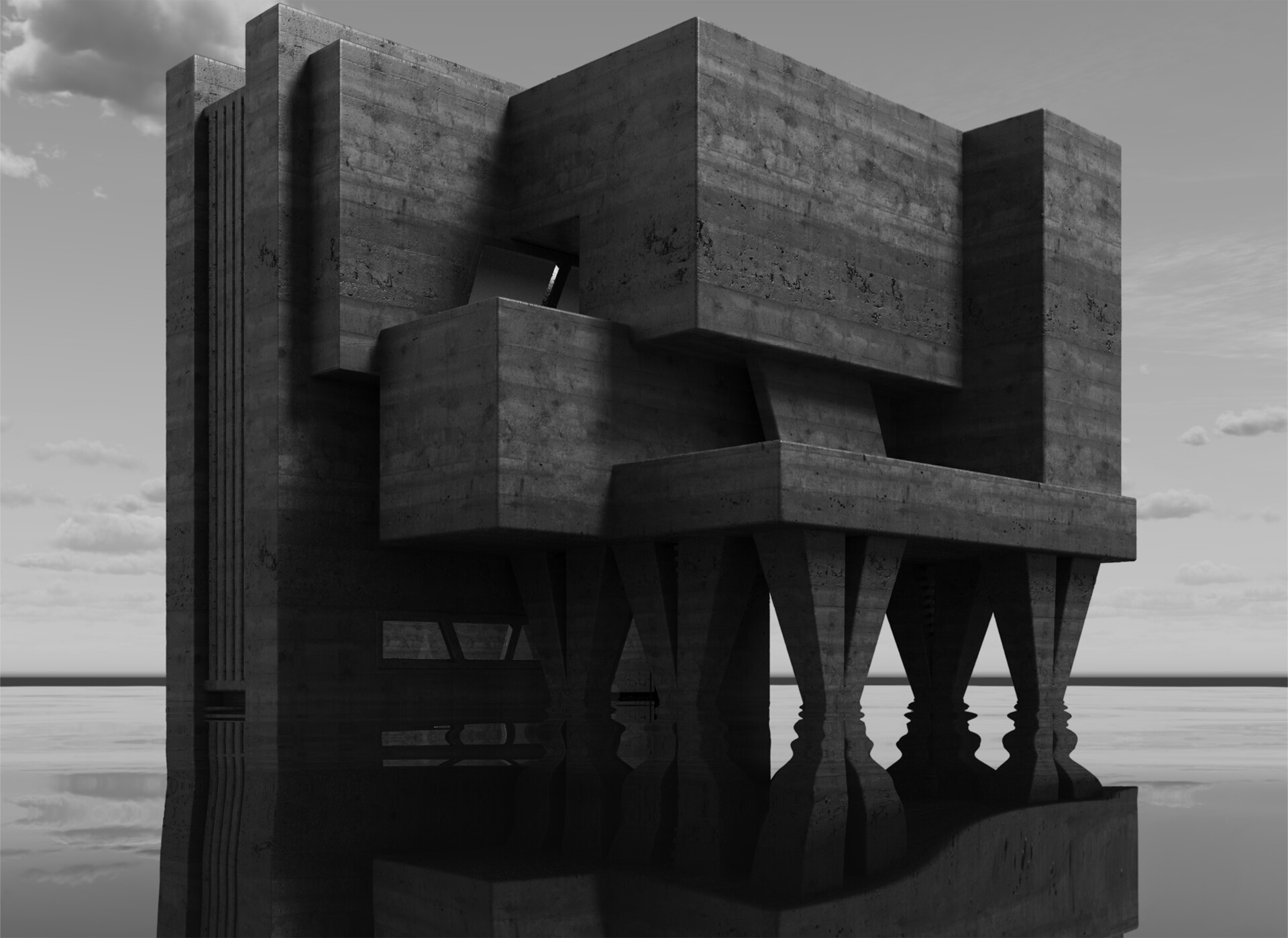 ArtStation - Brutalist Citadel