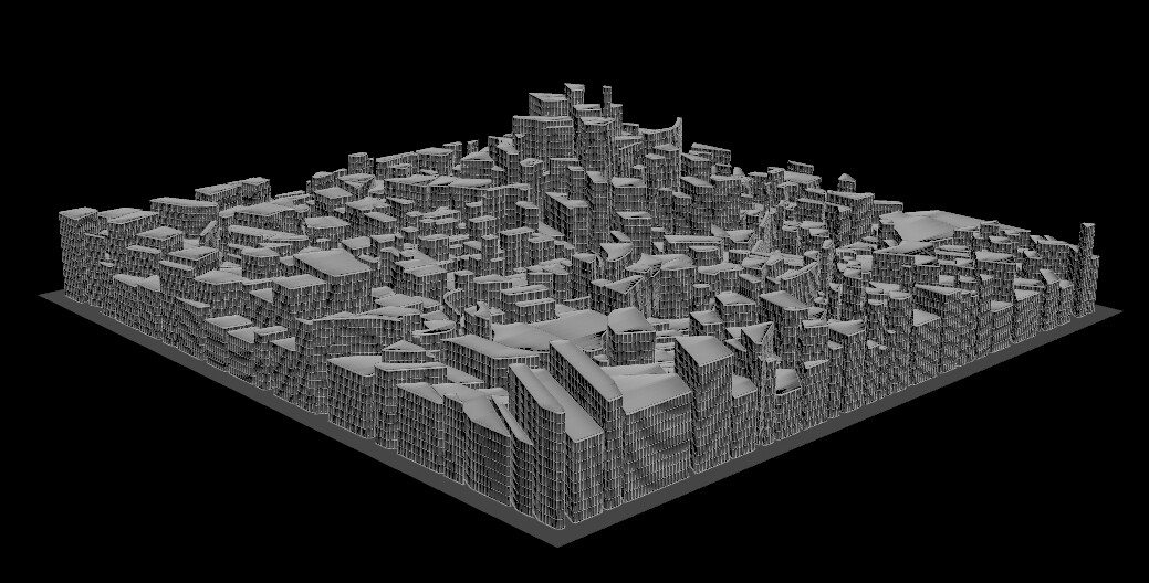 ArtStation - City Generator Test | PDG Workflow