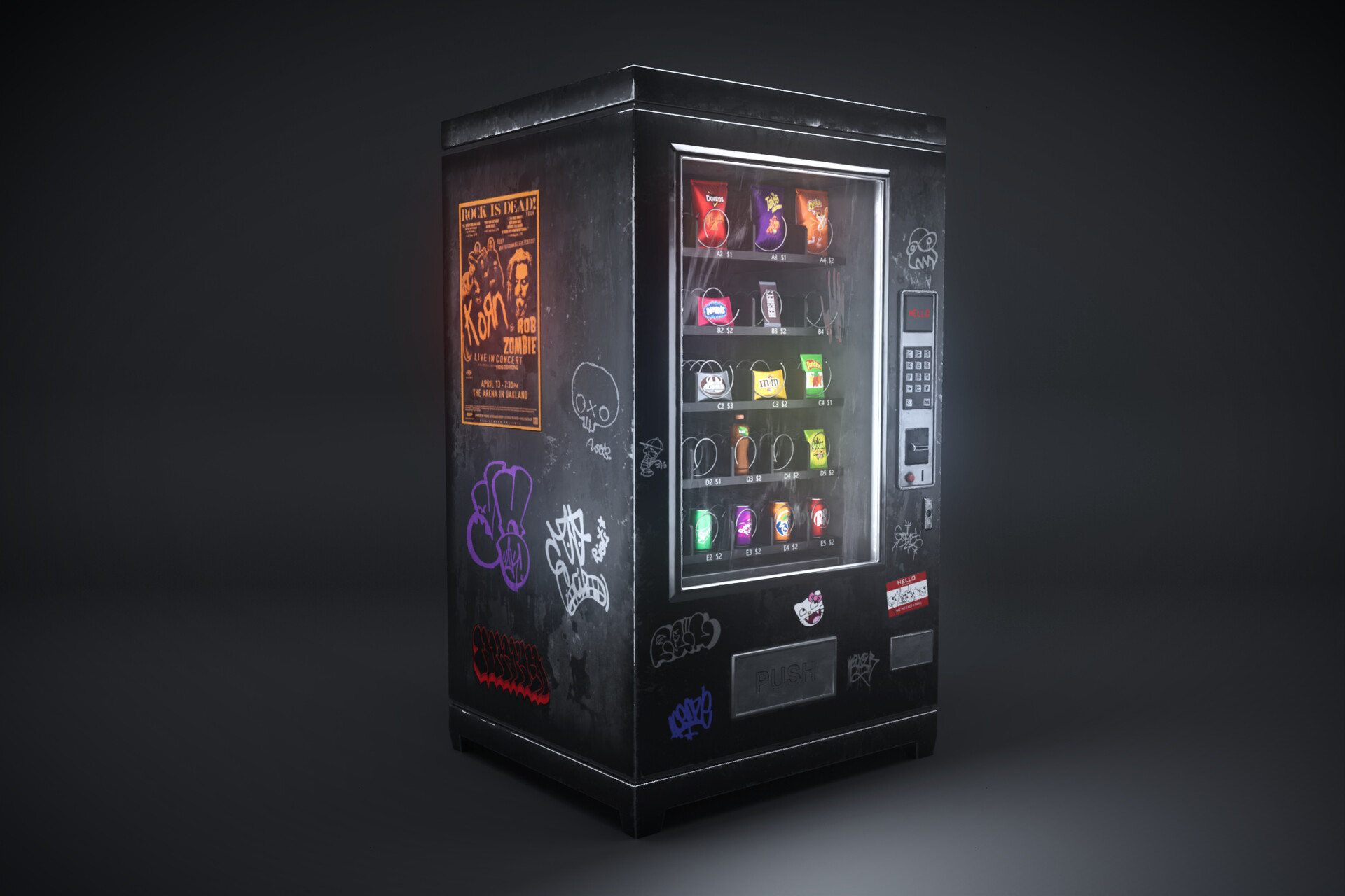ArtStation - Vending Machine