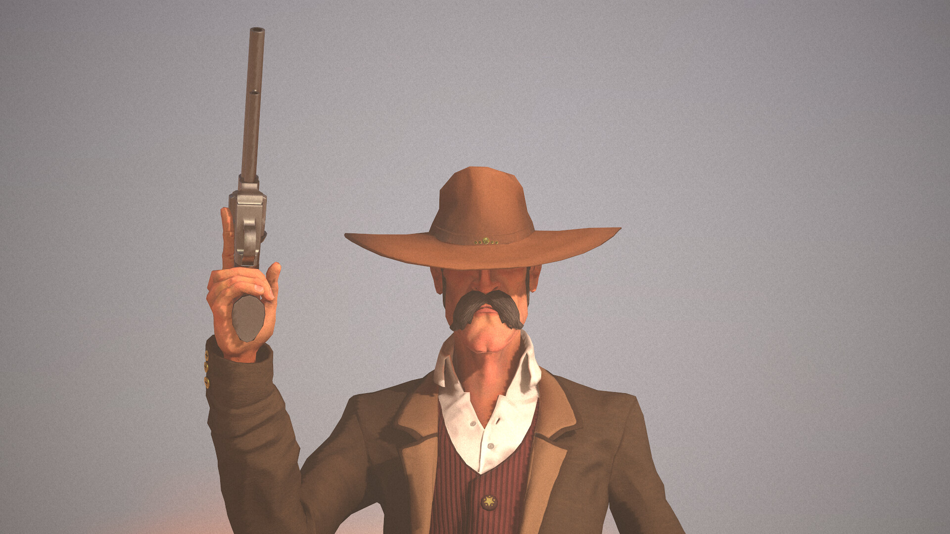 ArtStation - Gunslinger - Solo Texturized