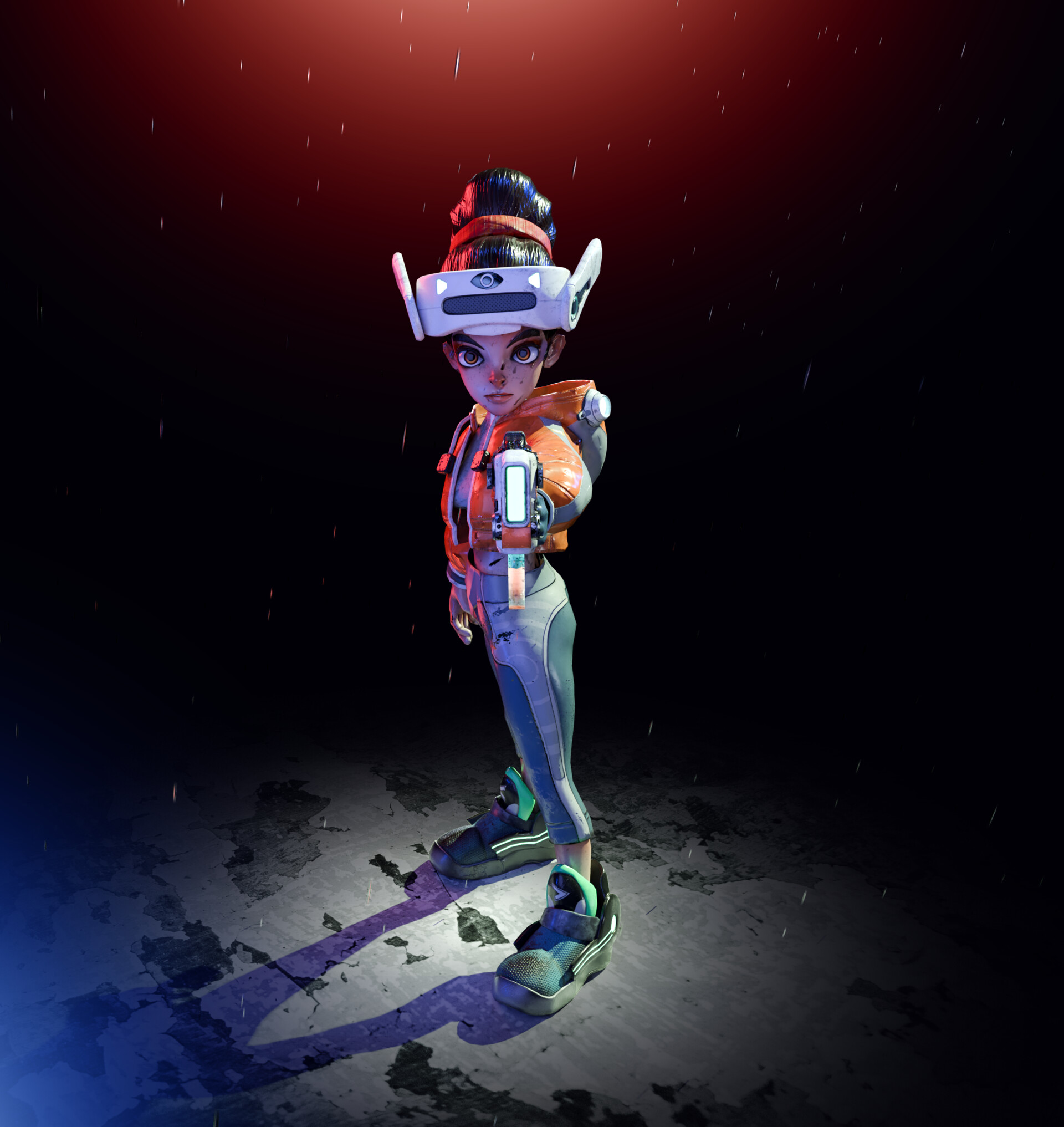 ArtStation - Sci-fi Female Character