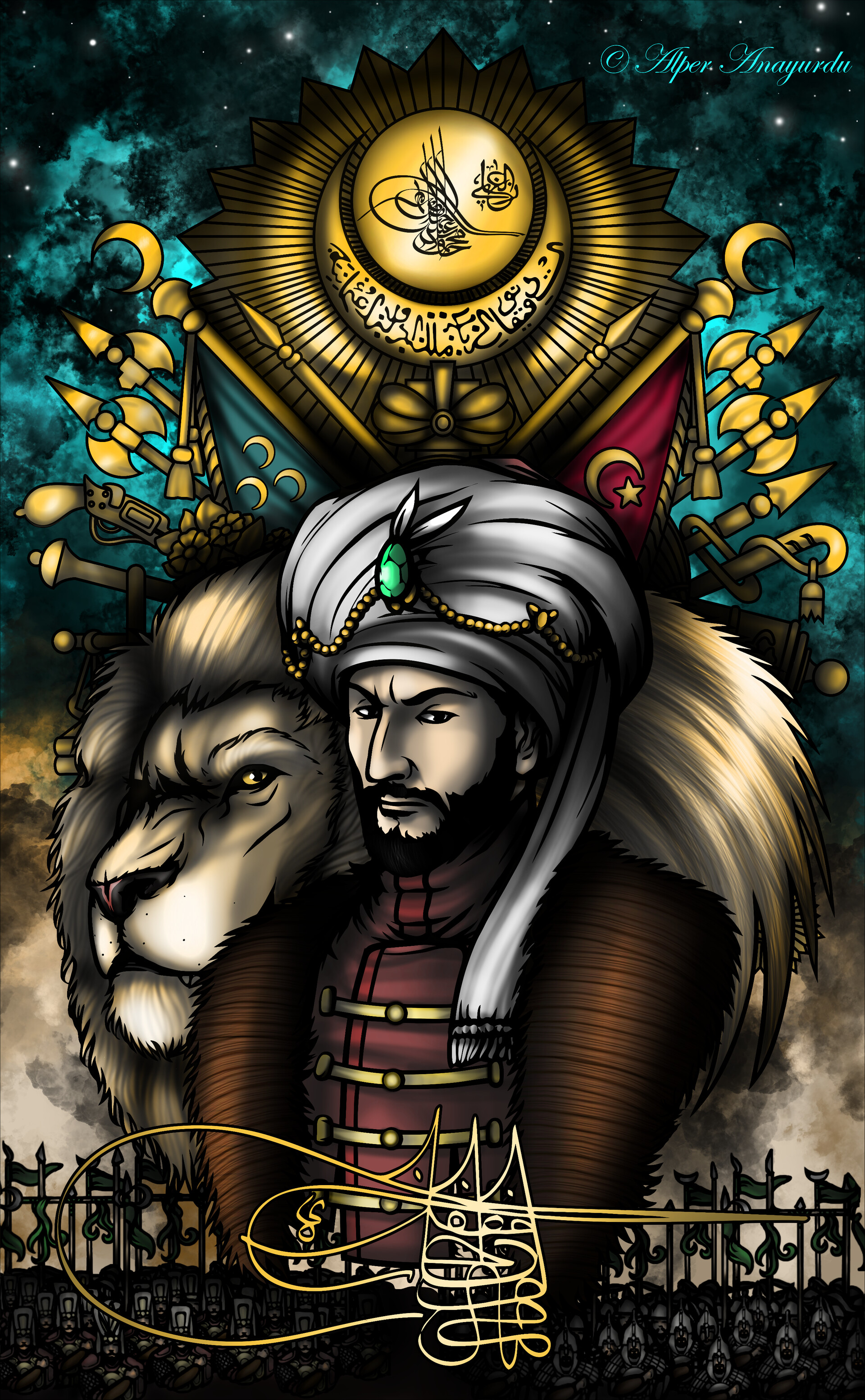 ArtStation - FATİH SULTAN MEHMET HAN