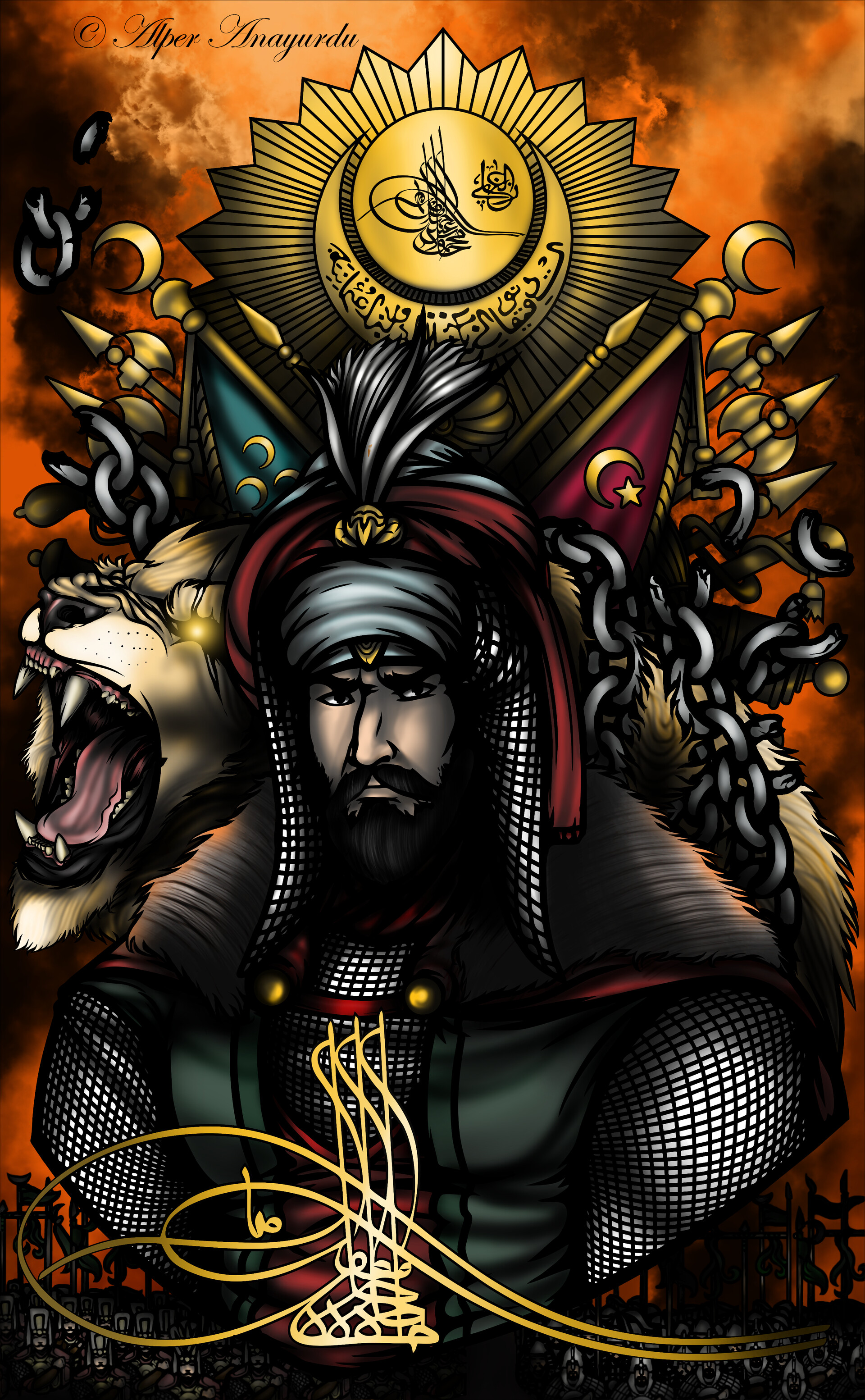 ArtStation - SULTAN IV.MURAD HAN