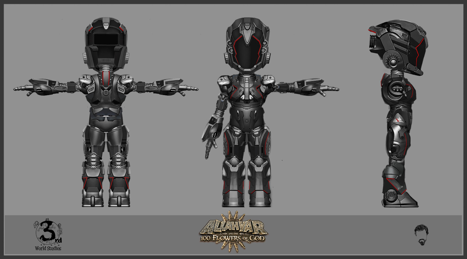 ArtStation - SWAT Robot Concept Art